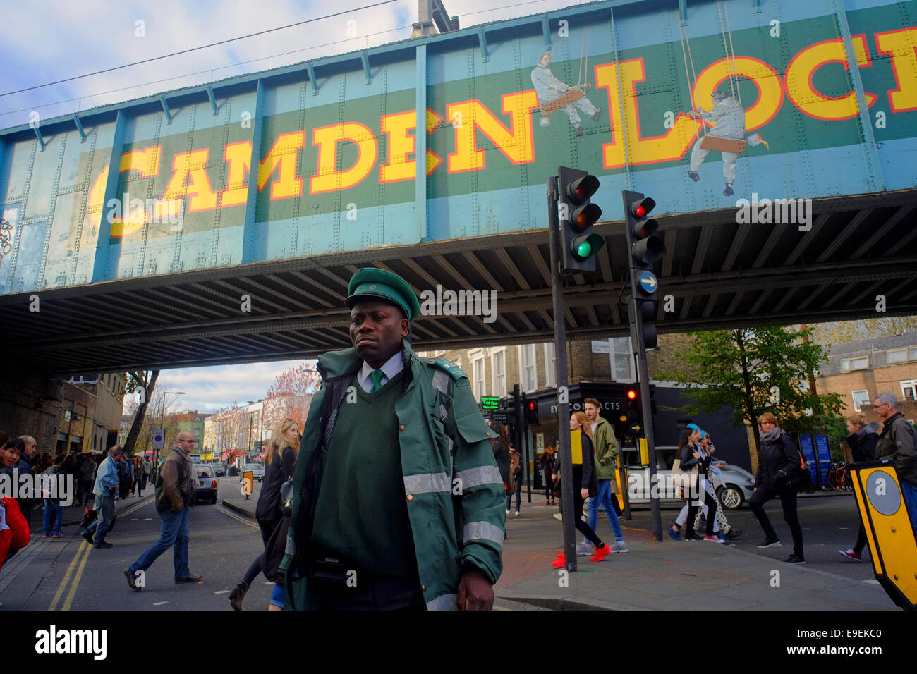 Camden parking warden hi-res stock photography and images - Alamy