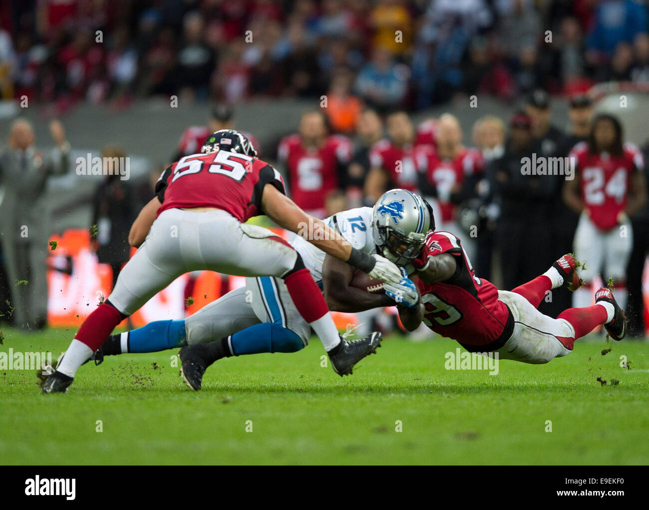 London, UK. 26th Oct, 2014. NFL International Series. Atlanta Falcons ...