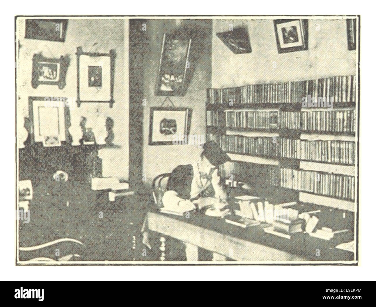 Old study Cut Out Stock Images & Pictures - Alamy