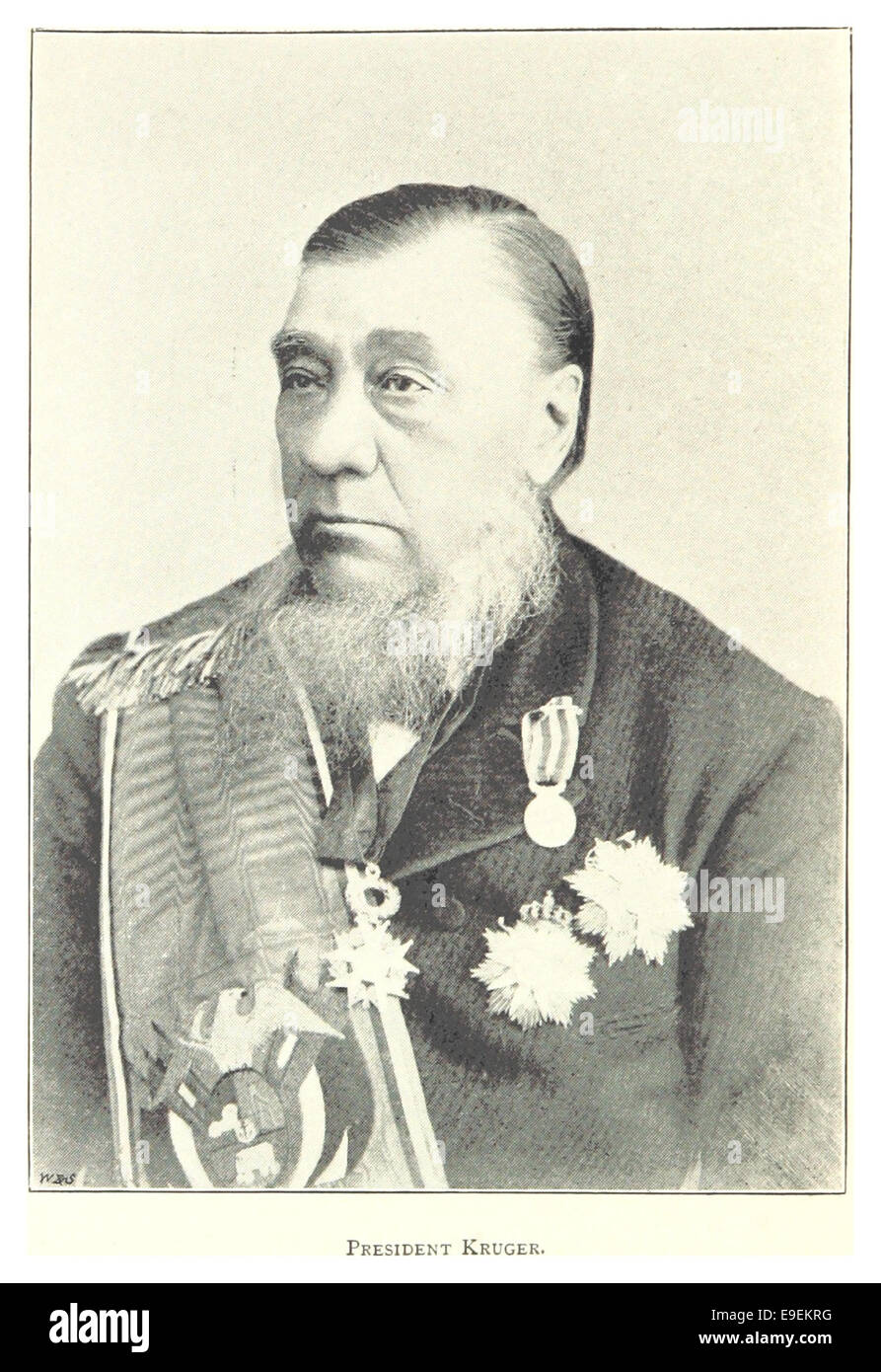 An image depicting President Paul Kruger, a prominent political figure ...
