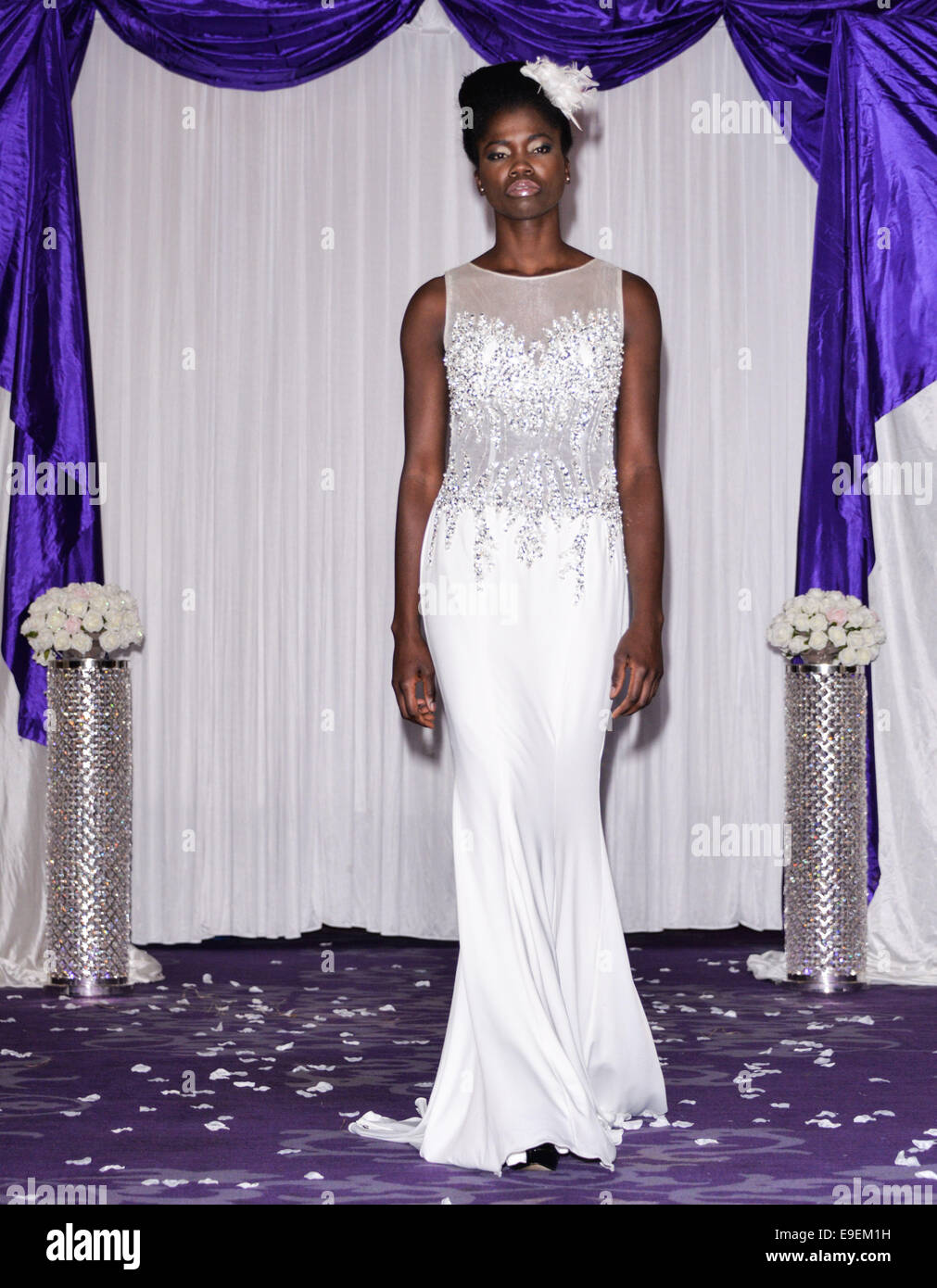 London, UK. 26th October, 2014. Mahogany Bridal Show with a Fuji ...
