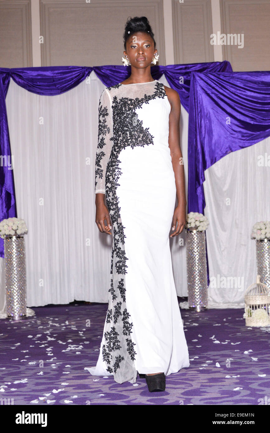 London, UK. 26th October, 2014. Mahogany Bridal Show with a Fuji ...