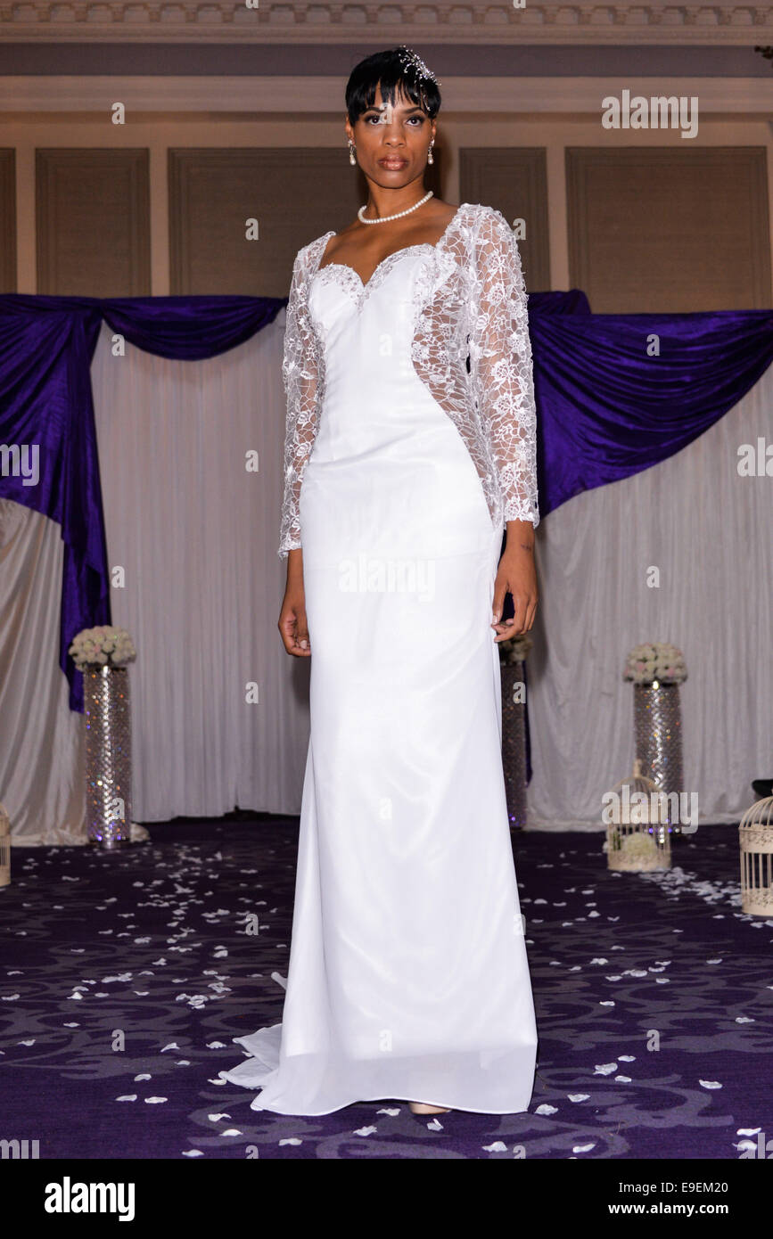London, UK. 26th October, 2014. Mahogany Bridal Show with a Fuji ...