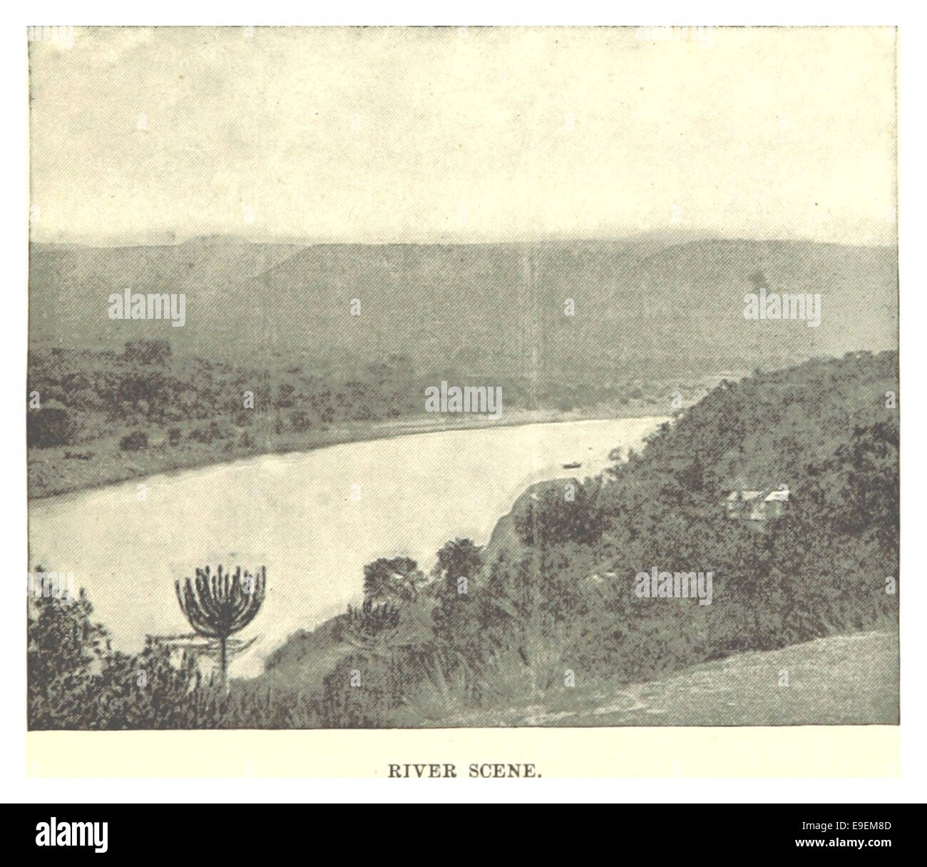 This image from 1898 captures a river scene in the PMB region, likely ...