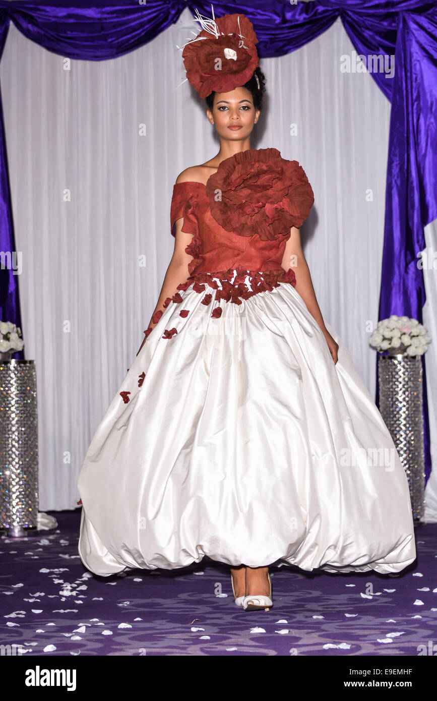 London, UK. 26th October, 2014. Mahogany Bridal Show with a Fuji ...