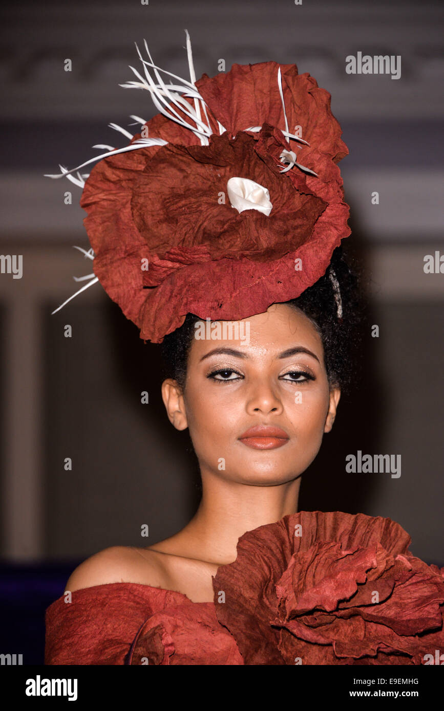 London, UK. 26th October, 2014. Mahogany Bridal Show with a Fuji ...