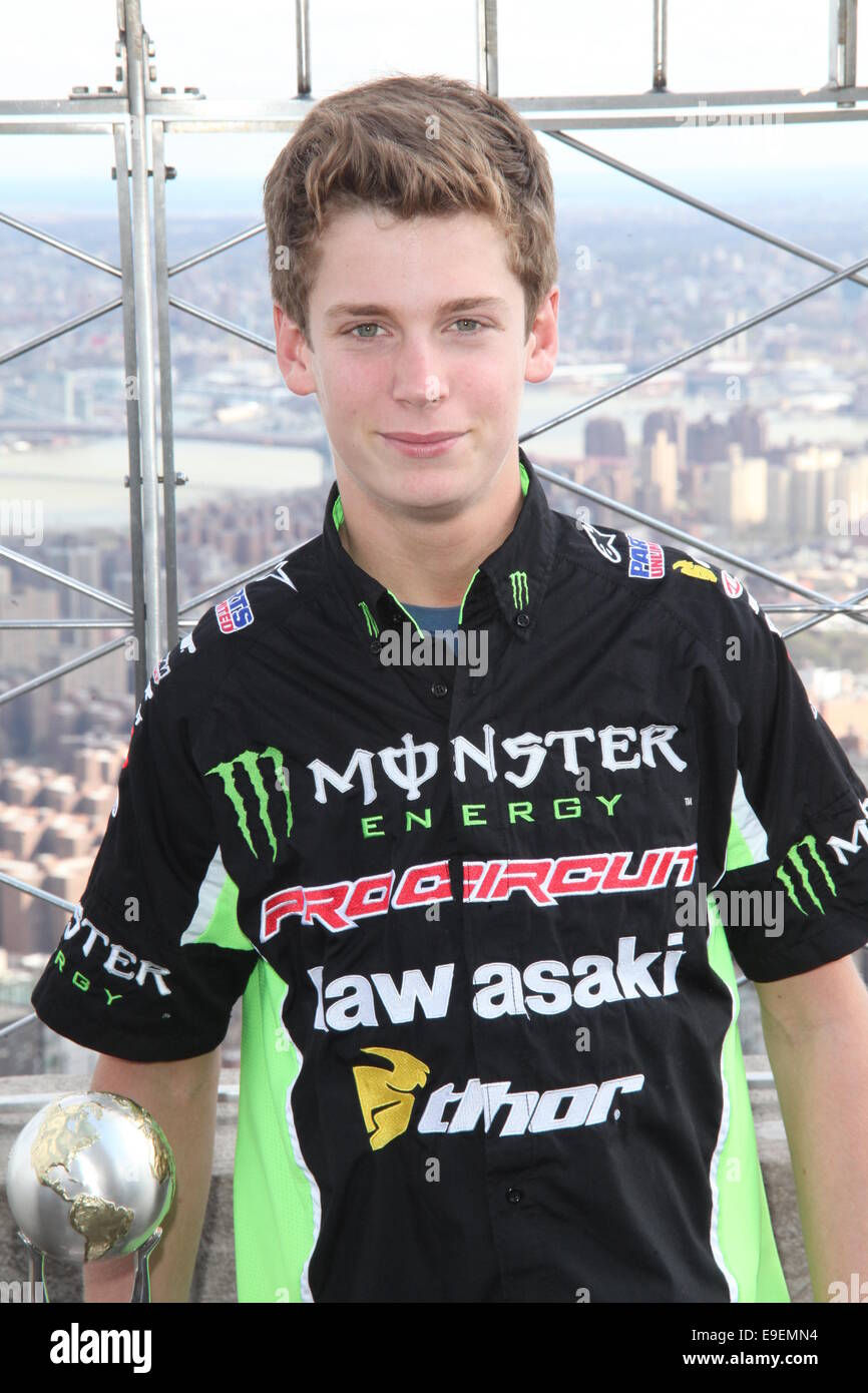 Empire State Building host Monster Enrgy AMA Supercross Stars competing ...