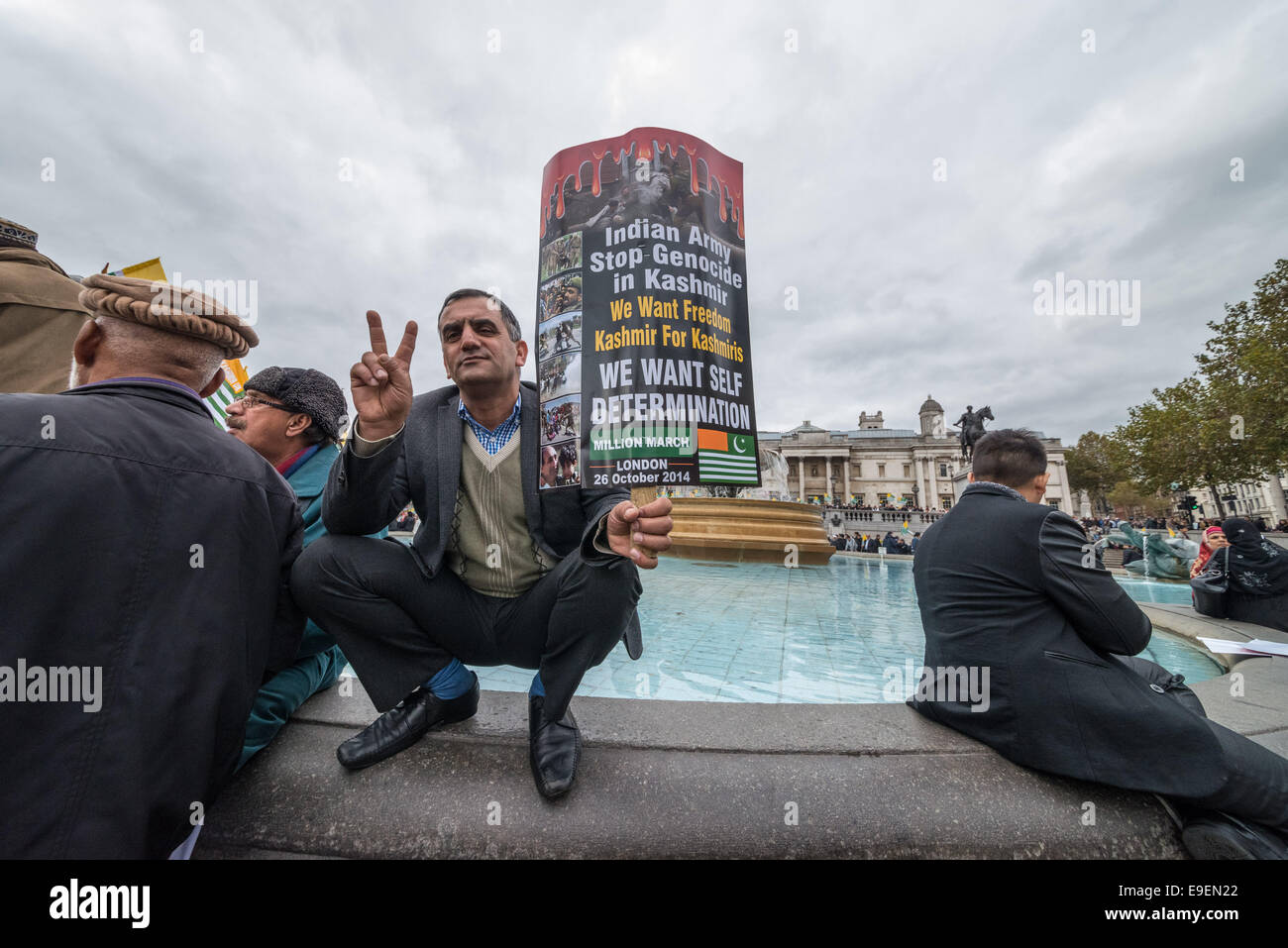 London march to support freedom in occupied Kashmir Stock Photo - Alamy