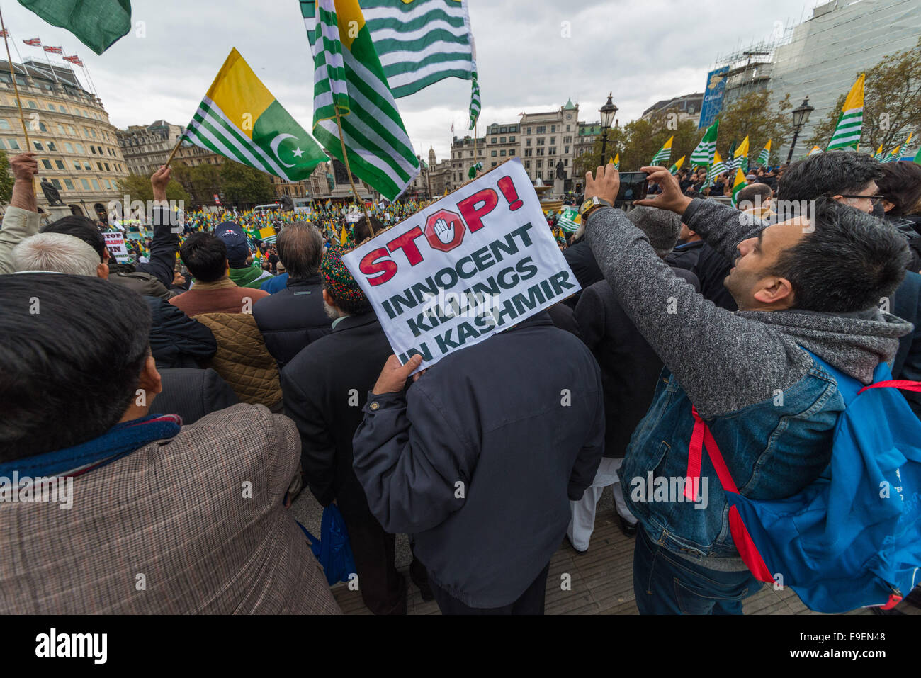 London march to support freedom in occupied Kashmir Stock Photo - Alamy