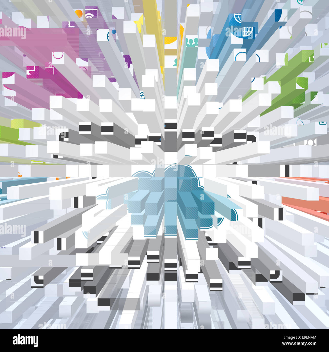 Abstract technology background Stock Photo - Alamy