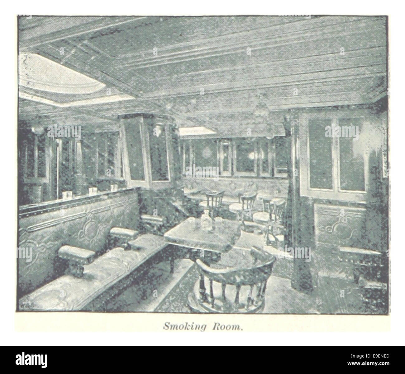 Smoking room vintage hi-res stock photography and images - Alamy