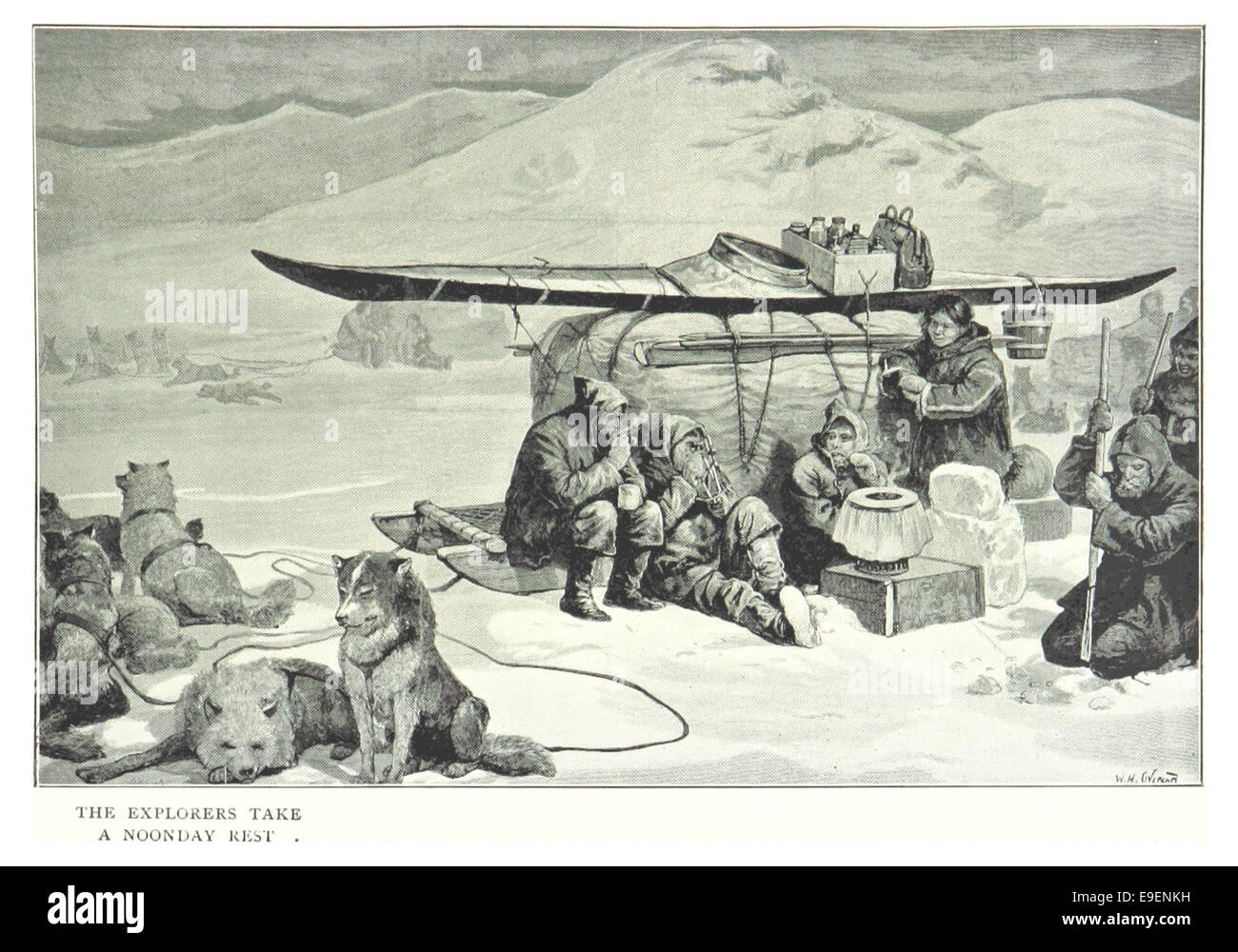 Early 20th century explorers Cut Out Stock Images & Pictures - Alamy