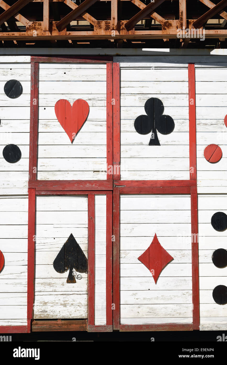 Playing card pattern hi-res stock photography and images - Alamy