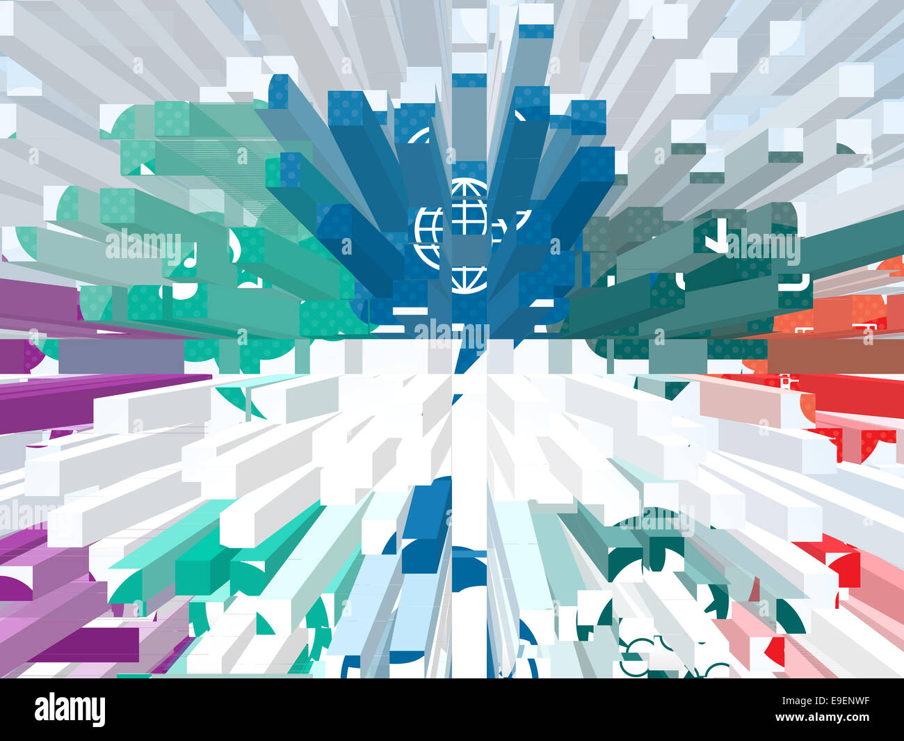 Abstract technology background Stock Photo - Alamy