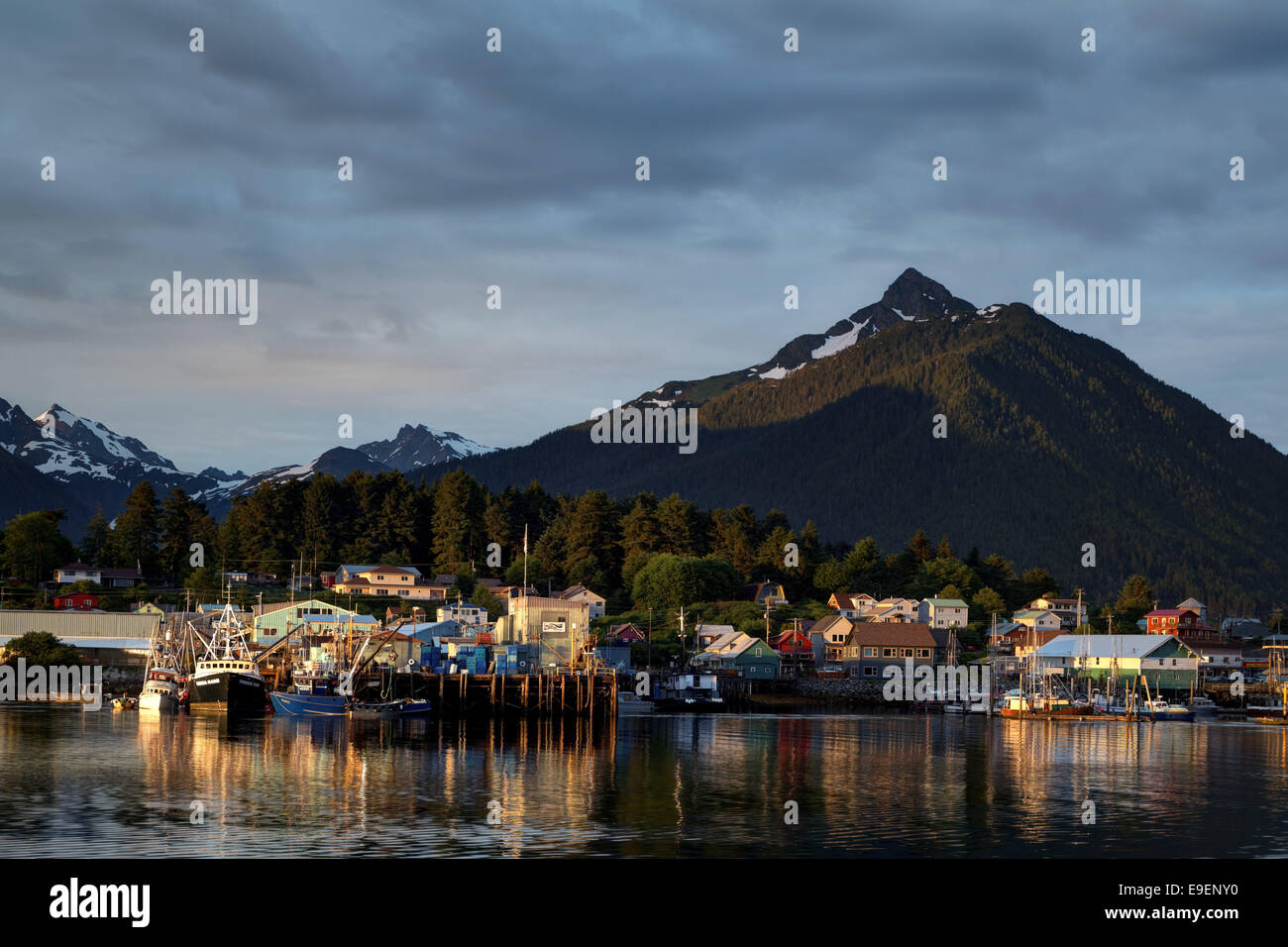 Alaska Sitka Boats Harbor High Resolution Stock Photography and Images - Alamy