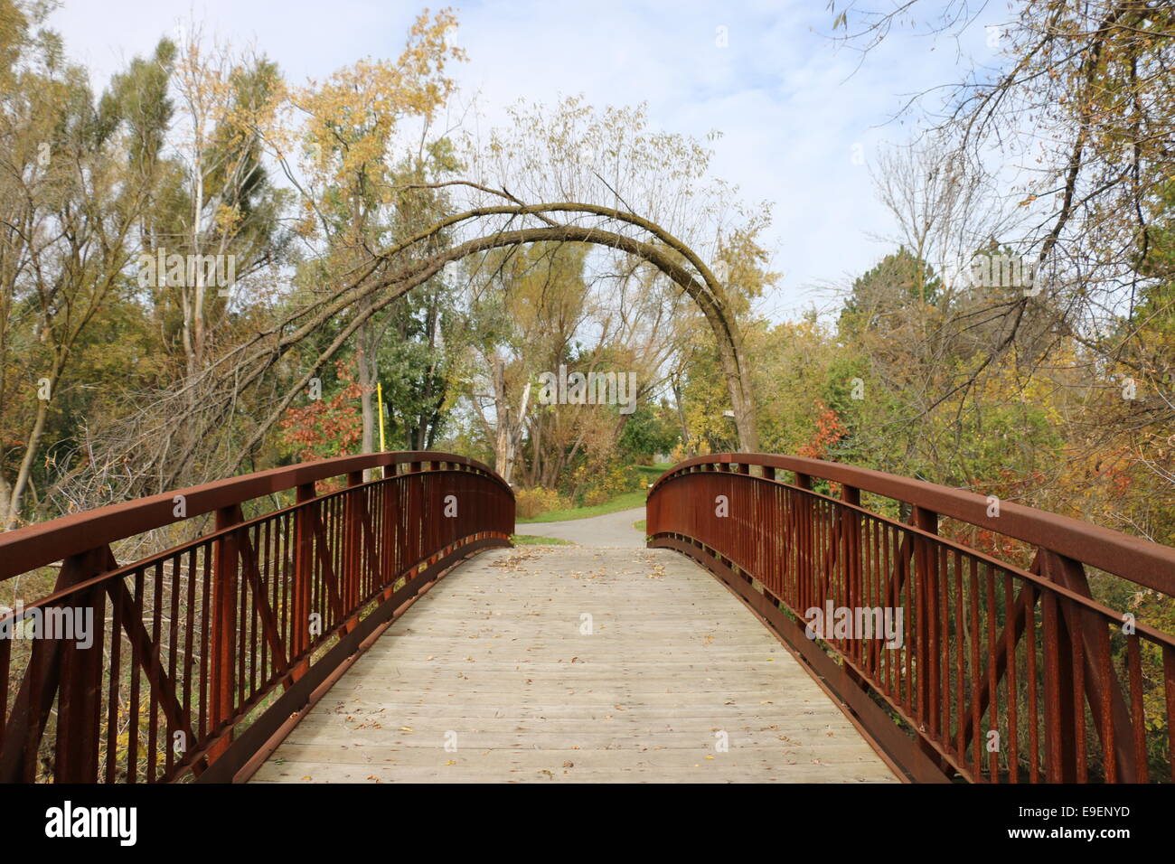 Curved bridge hi-res stock photography and images - Alamy