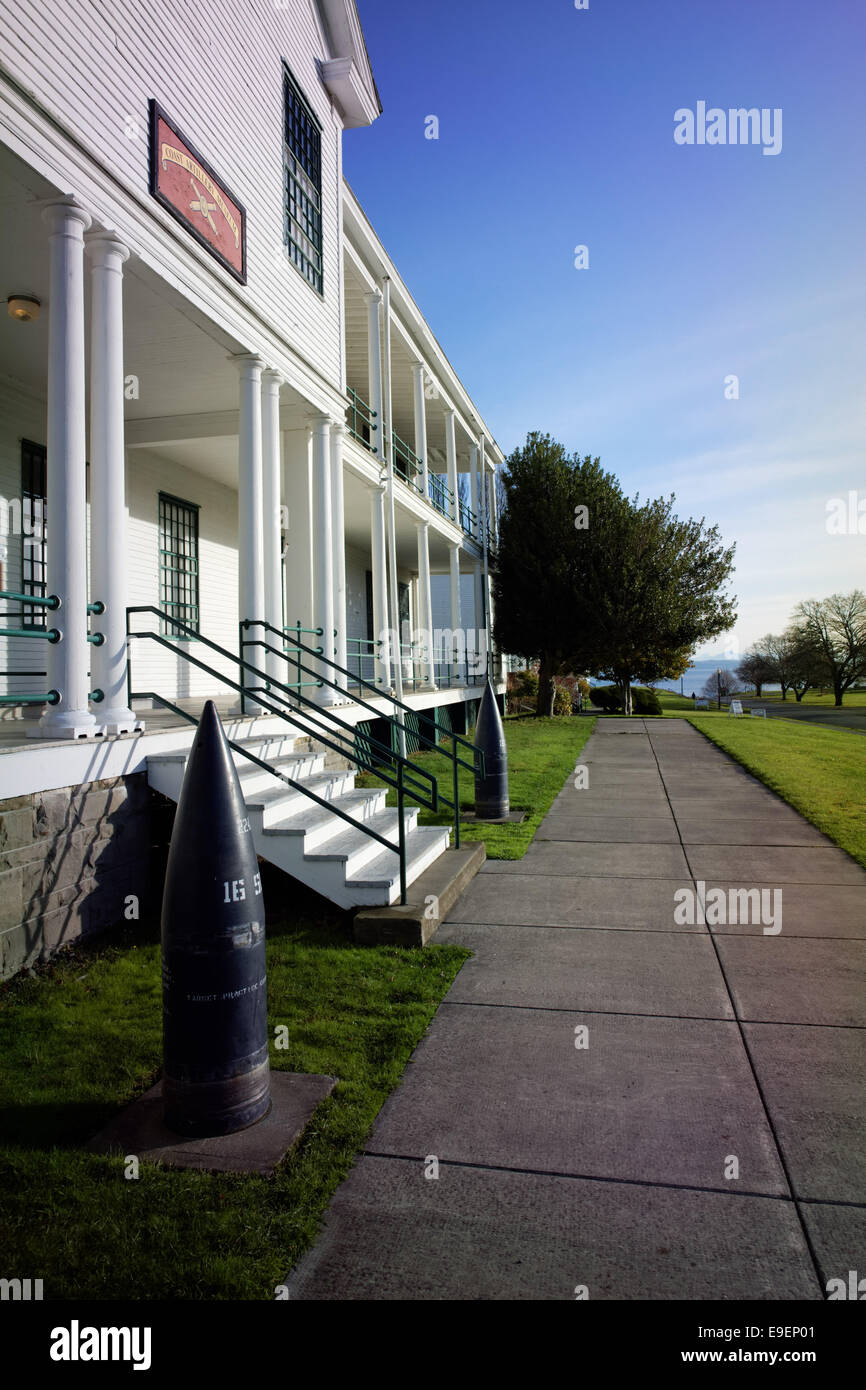 Coast Artillery Museum, Fort Warden State Park, Washington, USA Stock ...
