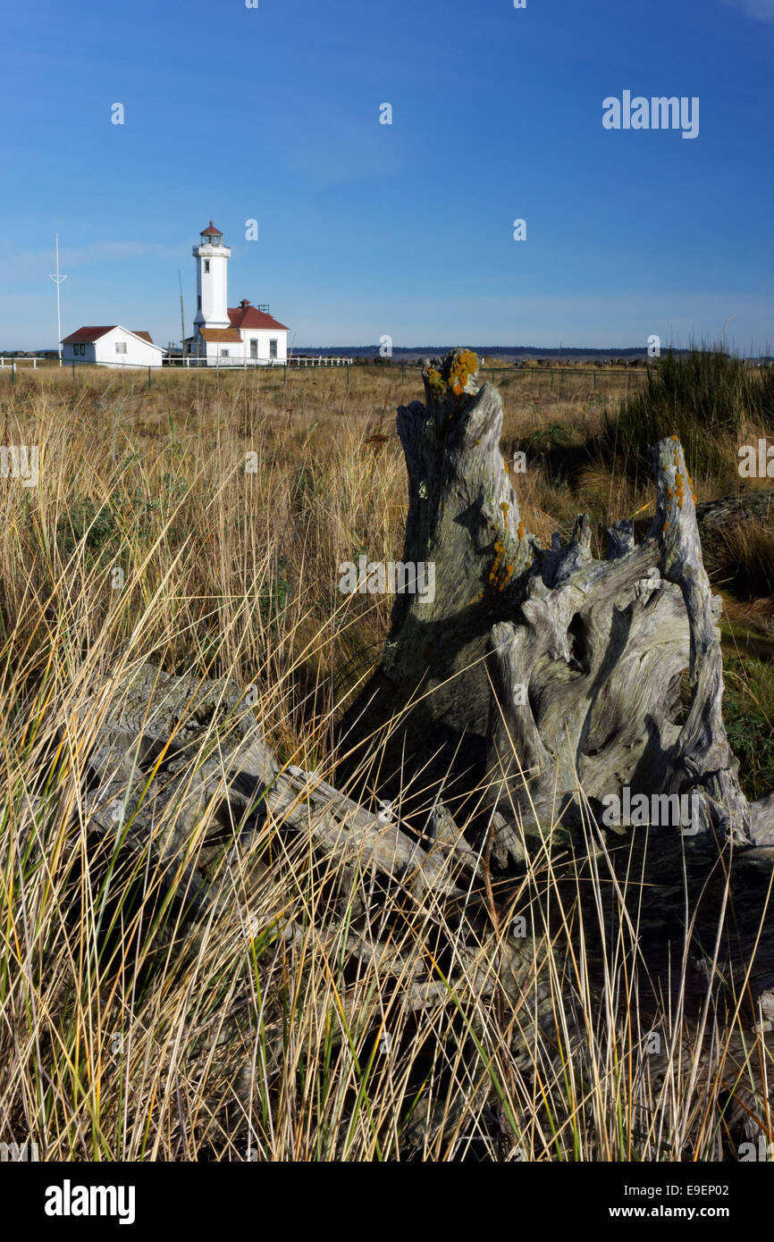 Point Wilson Lighthouse, Port Townsend, Washington, USA Stock Photo - Alamy