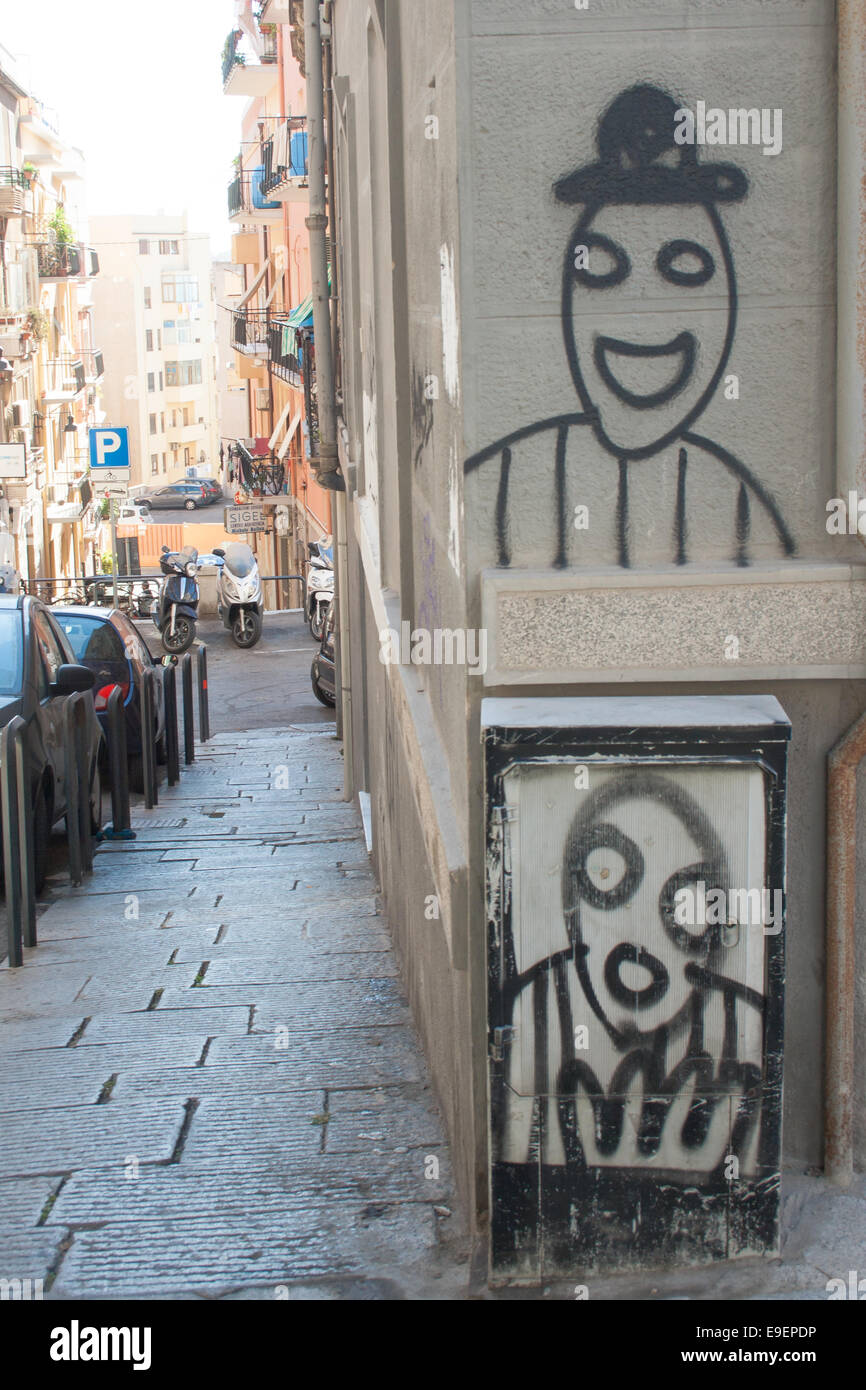 Nice graffiti street Stock Photo - Alamy