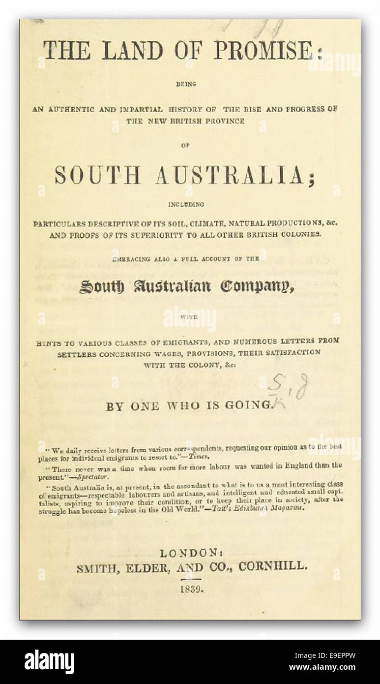 An 1839 illustration of South Australia by Stephens, showcasing the ...