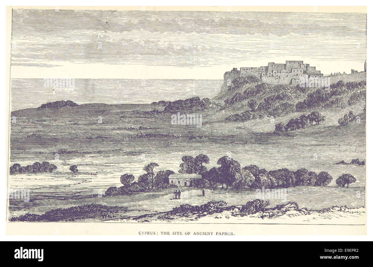 An illustration from 'Our Home in Cyprus' (1880) by Esmé Scott ...