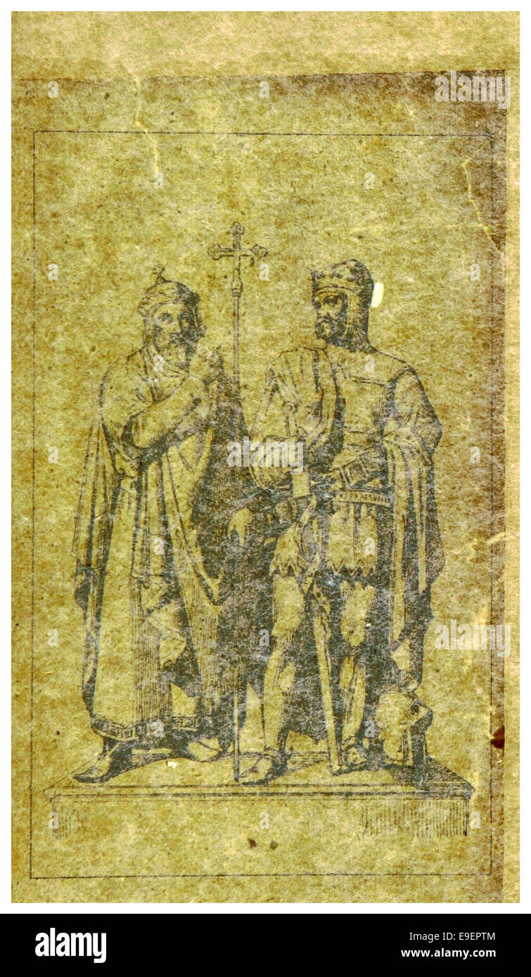 TATOMIR(1863) Back page Stock Photo - Alamy