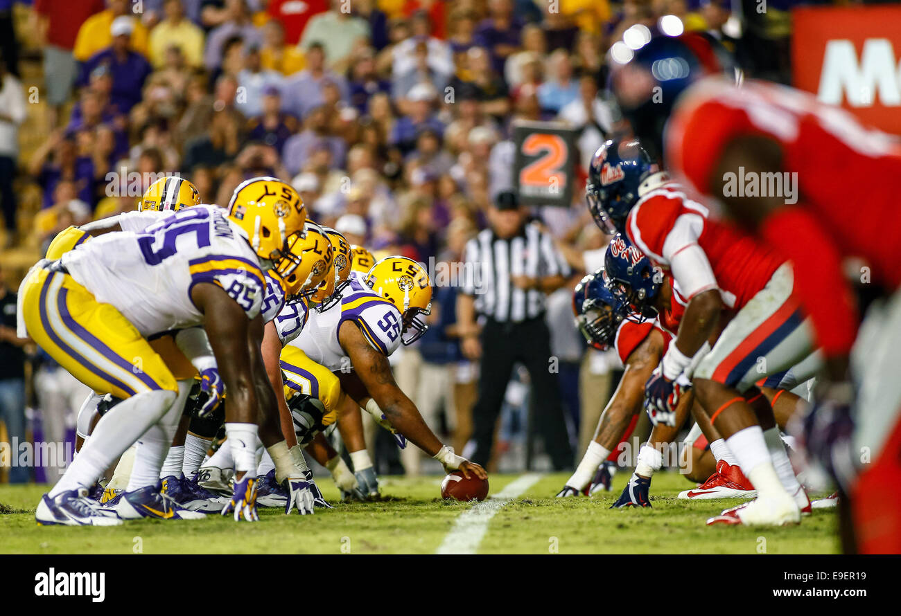LSU Tigers quarterback Anthony Jennings (10) during the first quarter ...