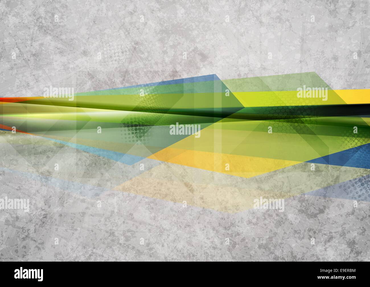 Bright geometry shapes design. Vector grunge grey texture Stock Photo ...