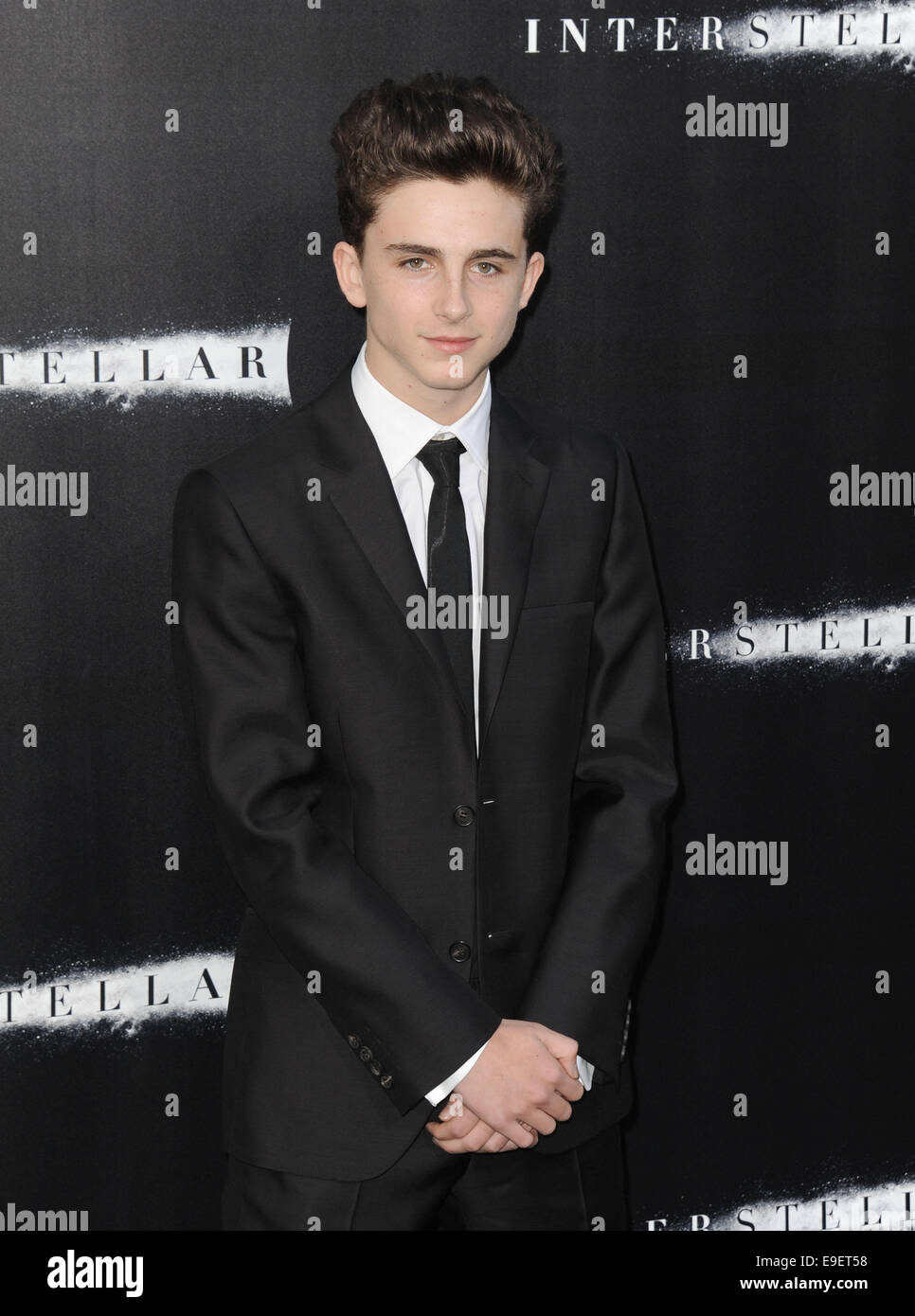 Timothee chalamet in interstellar hi-res stock photography and images ...