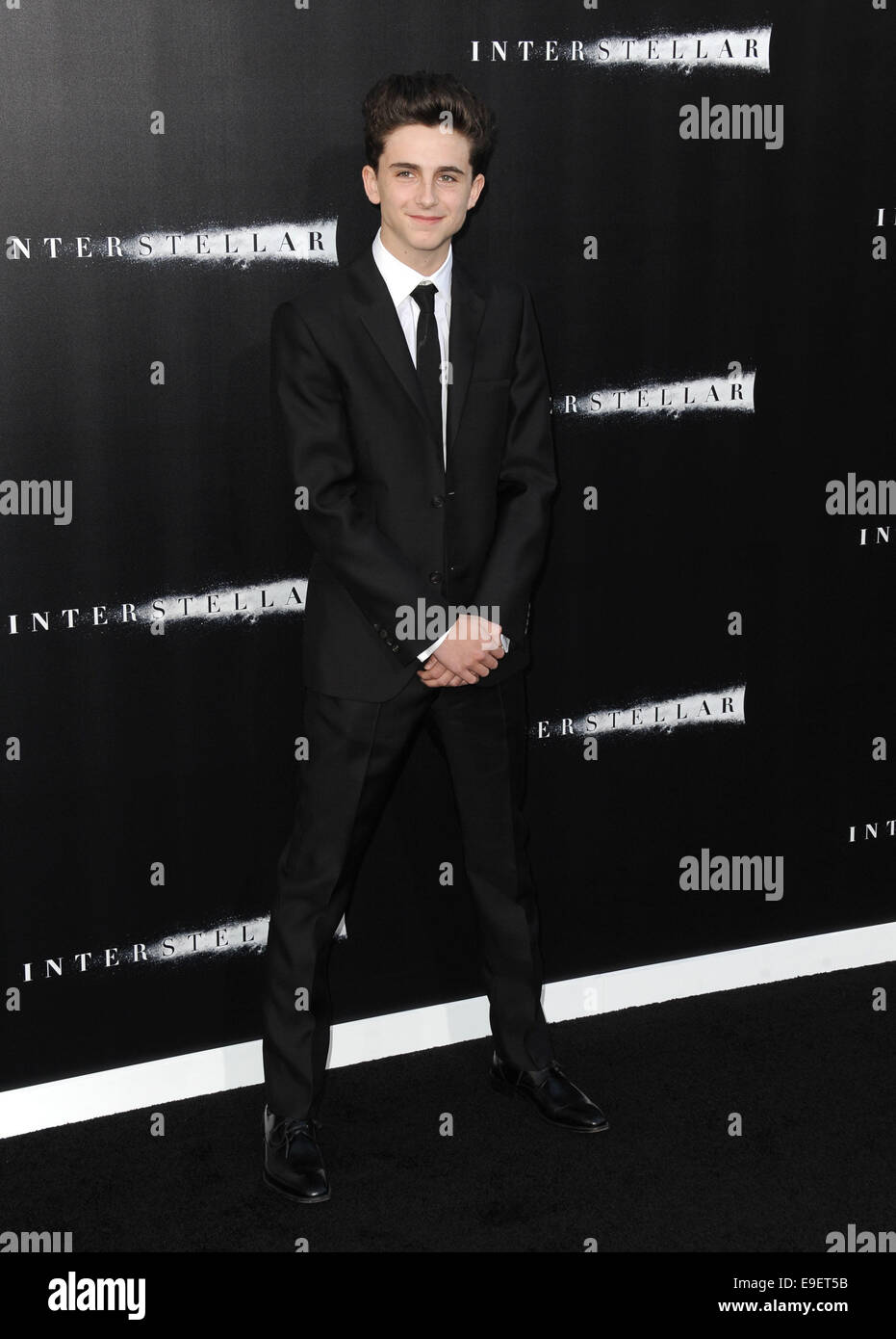 Interstellar timothee chalamet High Resolution Stock Photography and ...