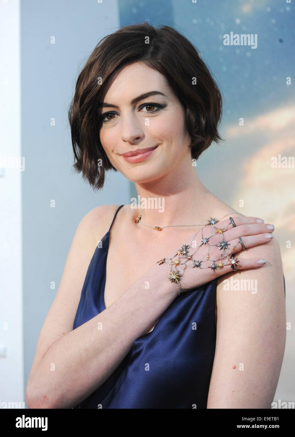Los Angeles, CA, USA. 26th Oct, 2014. Anne Hathaway at arrivals for ...