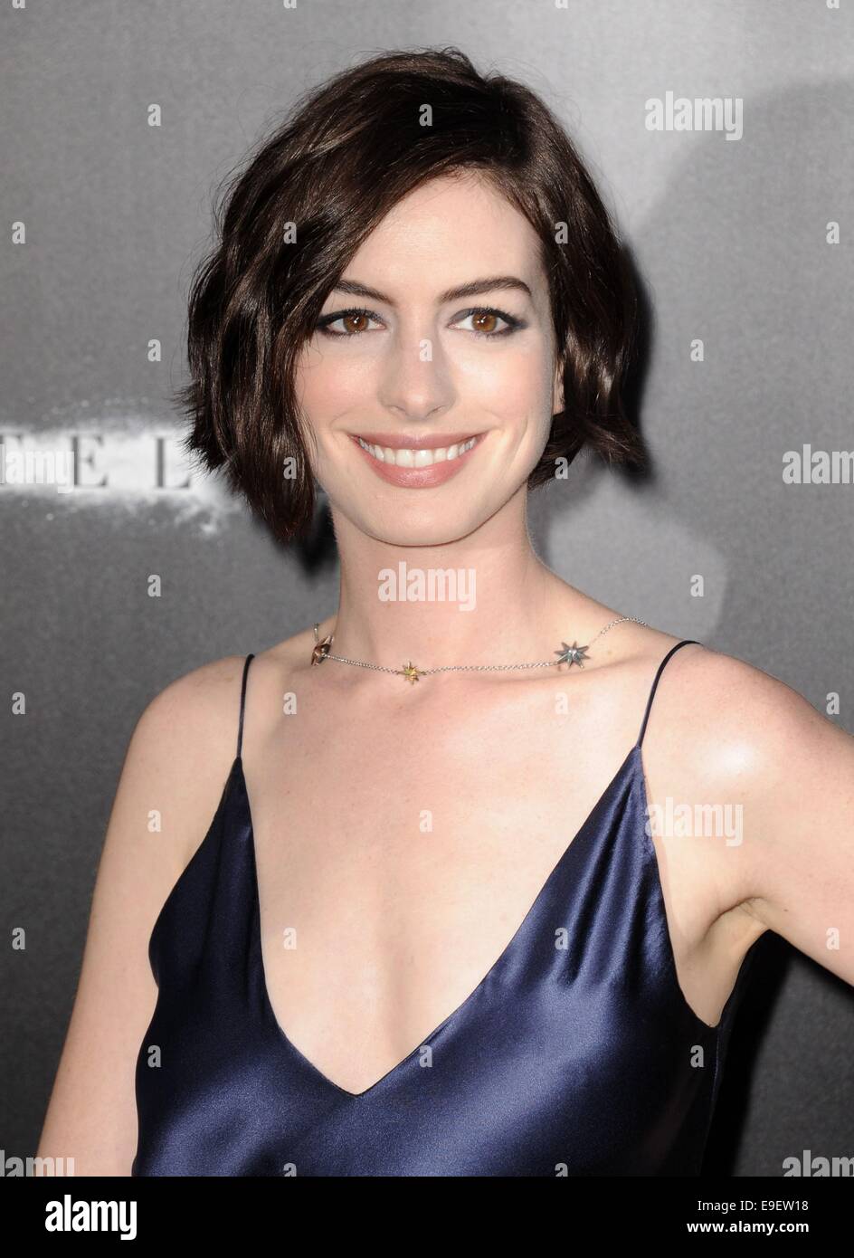 Los Angeles, CA, USA. 26th Oct, 2014. Anne Hathaway at arrivals for ...