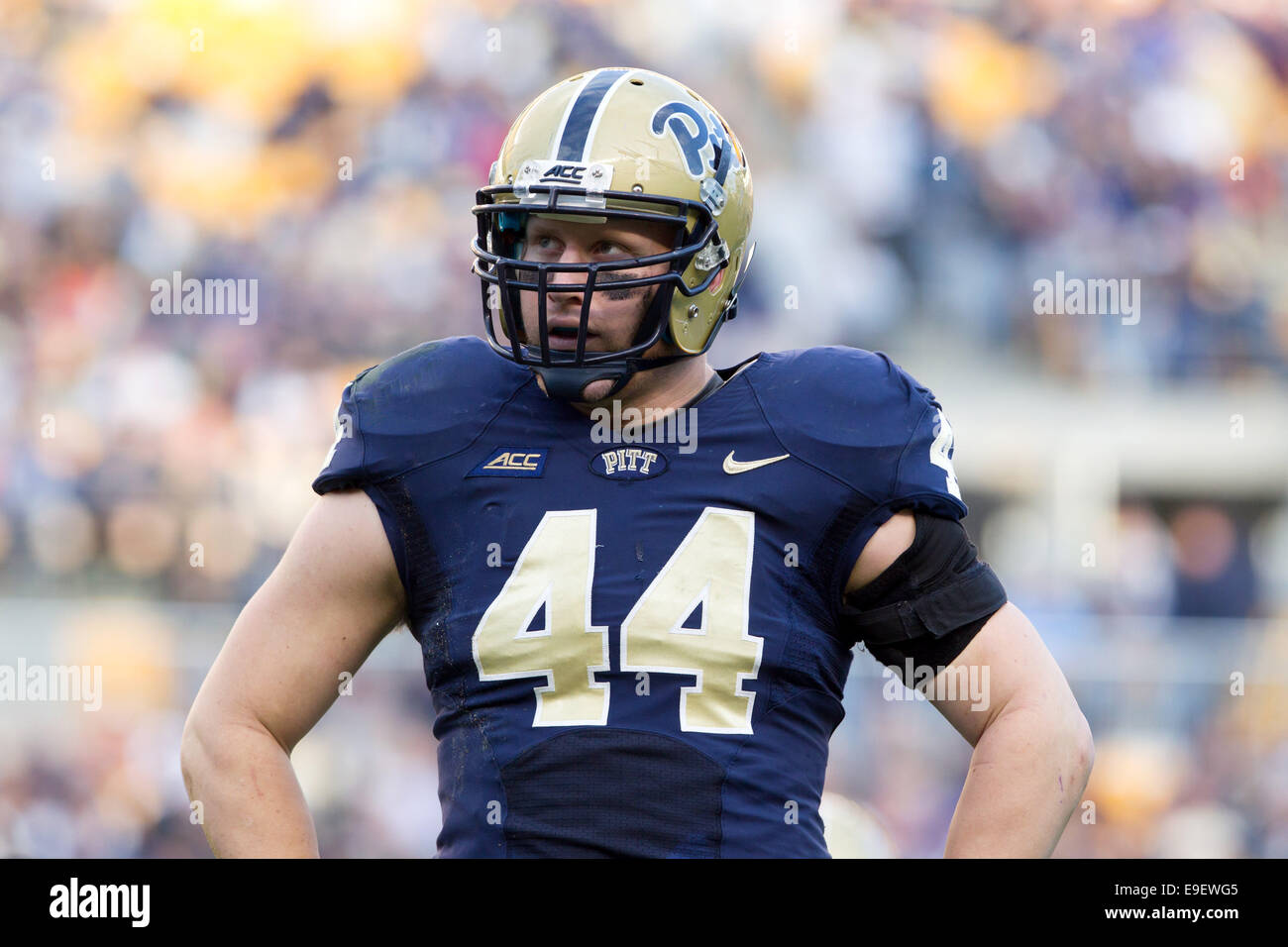 Pittsburgh, Pennsylvania, USA. 25th Oct, 2014. Pittsburgh DL DAVID ...