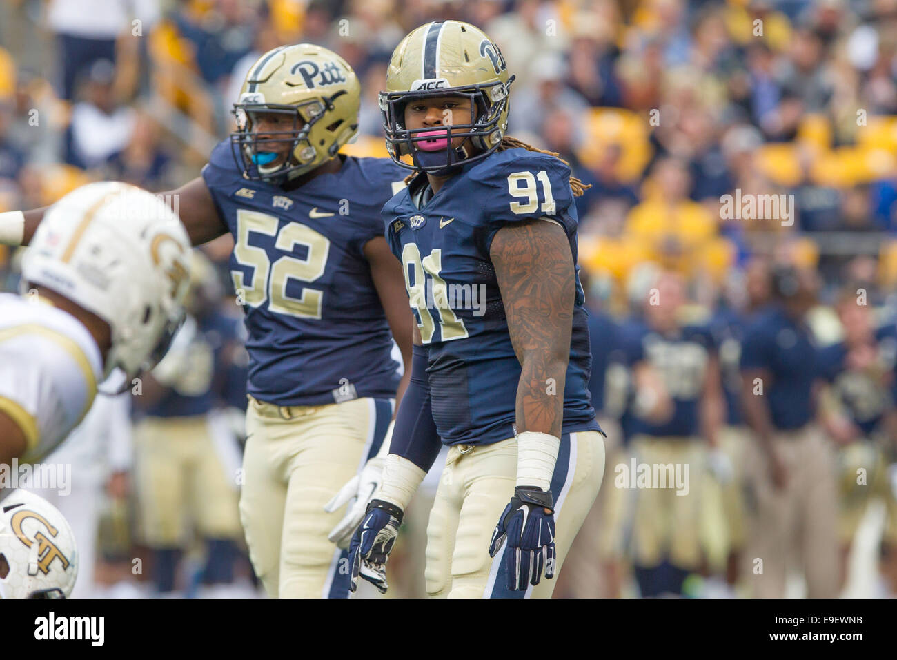 Pittsburgh, Pennsylvania, USA. 25th Oct, 2014. Pittsburgh DL DARRYL ...