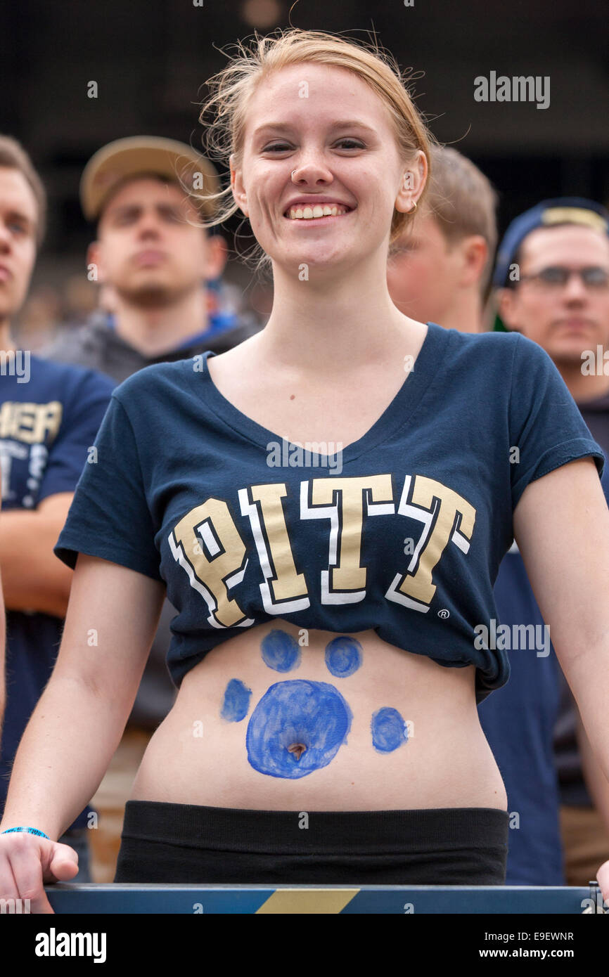 Pittsburgh, Pennsylvania, USA. 25th Oct, 2014. Pittsburgh fans in the ...