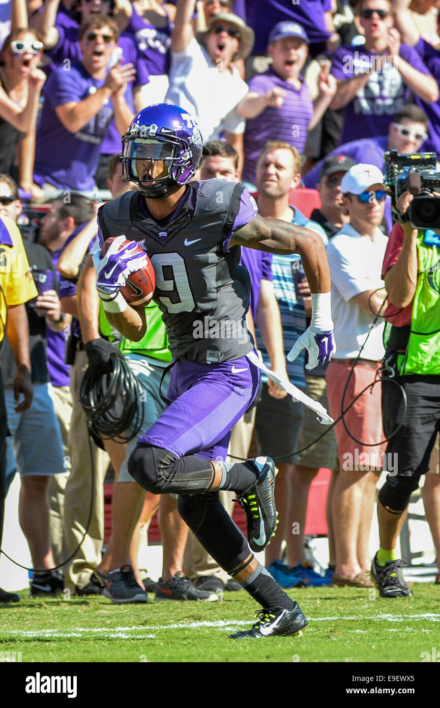October 25th, 2014: .TCU Horned Frogs wide receiver Josh Doctson (9 ...