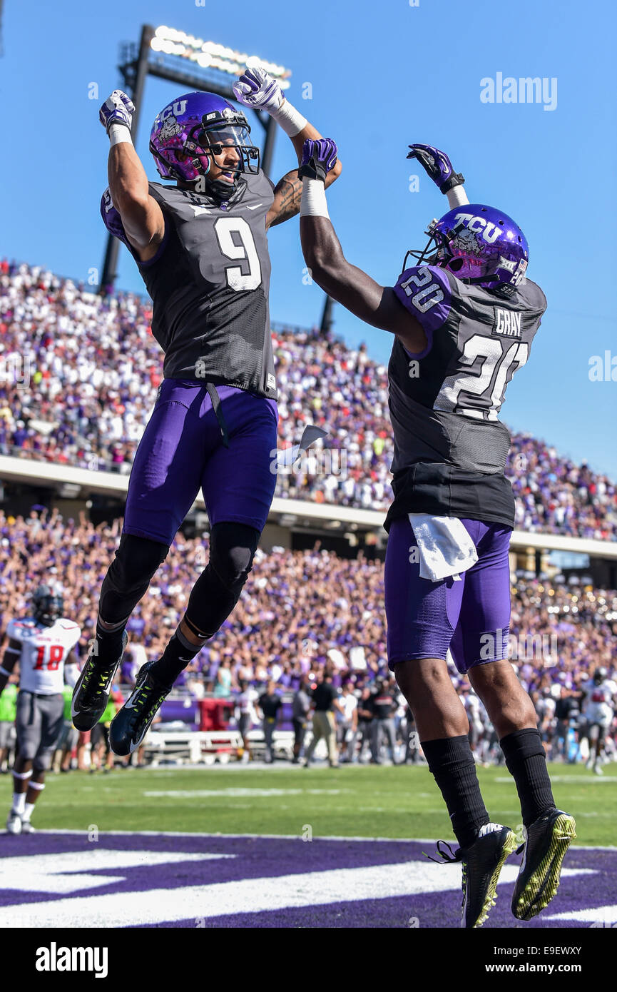 October 25th, 2014: .TCU Horned Frogs wide receiver Josh Doctson (9 ...