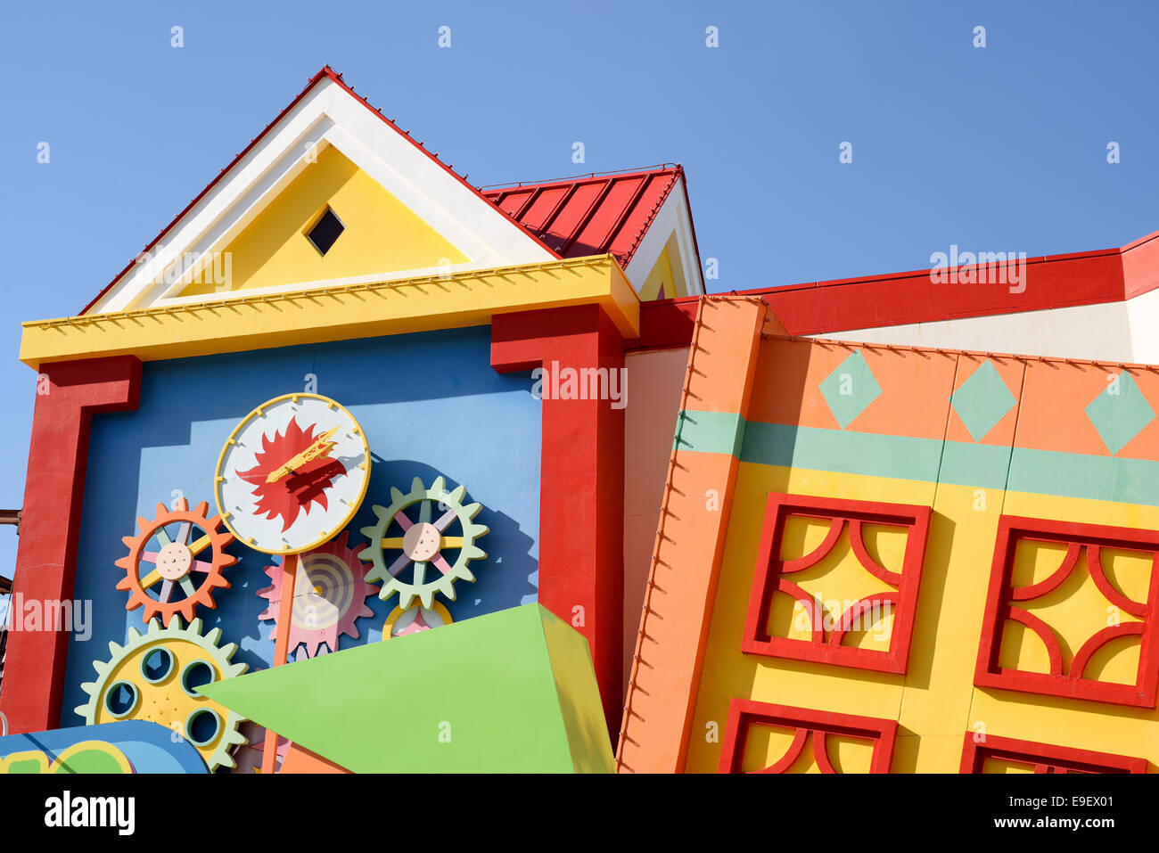 colorful houses architecture a fantasy land Stock Photo - Alamy