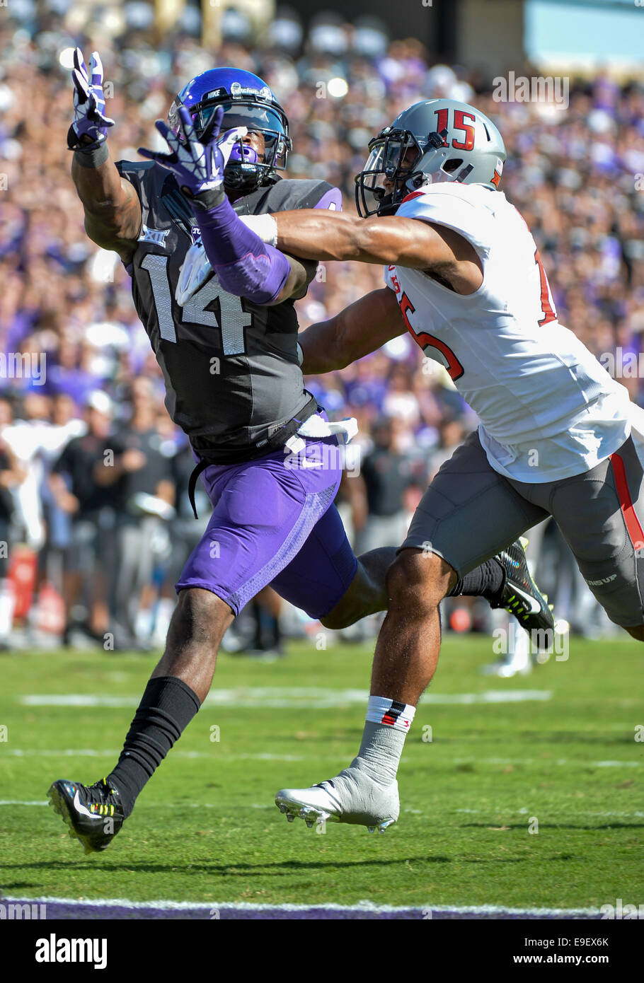 October 25th, 2014: .Texas Tech Red Raiders wide receiver Dylan ...