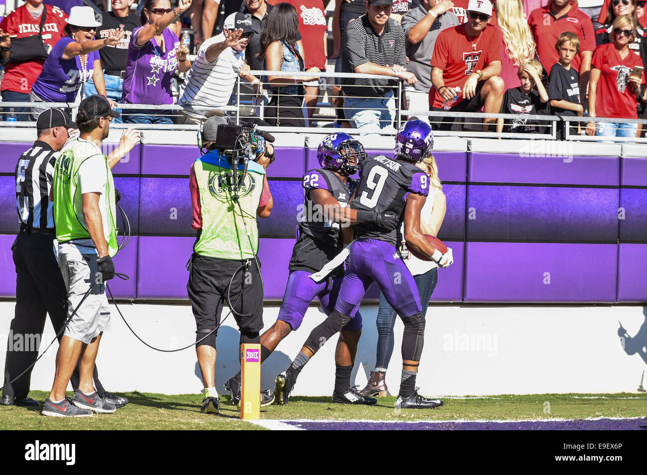 October 25th, 2014: .TCU Horned Frogs wide receiver Josh Doctson (9 ...