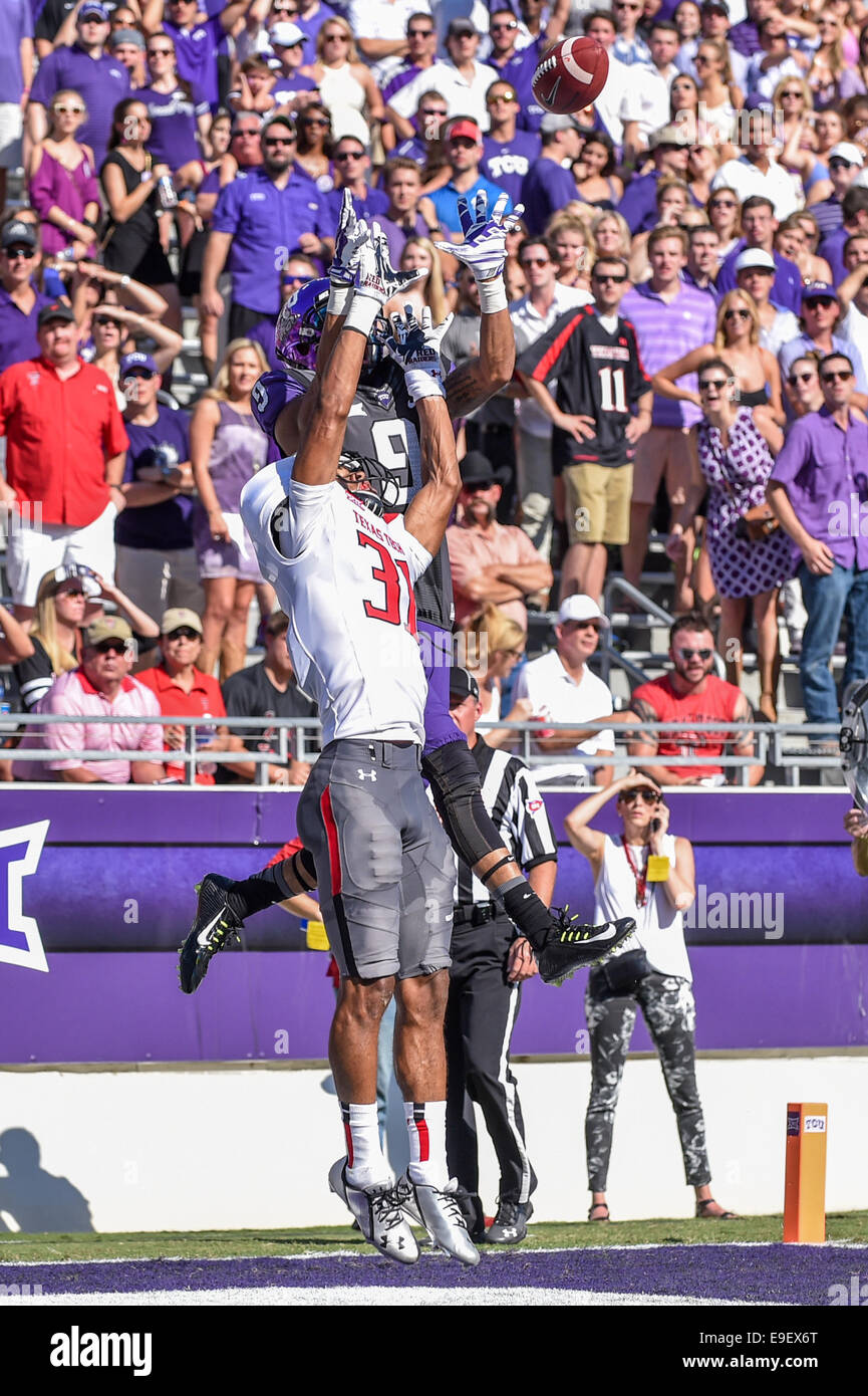 October 25th, 2014: .TCU Horned Frogs wide receiver Josh Doctson (9 ...