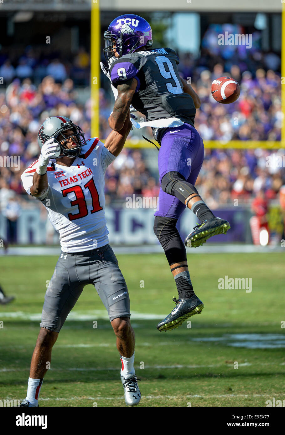 October 25th, 2014: .TCU Horned Frogs wide receiver Josh Doctson (9 ...