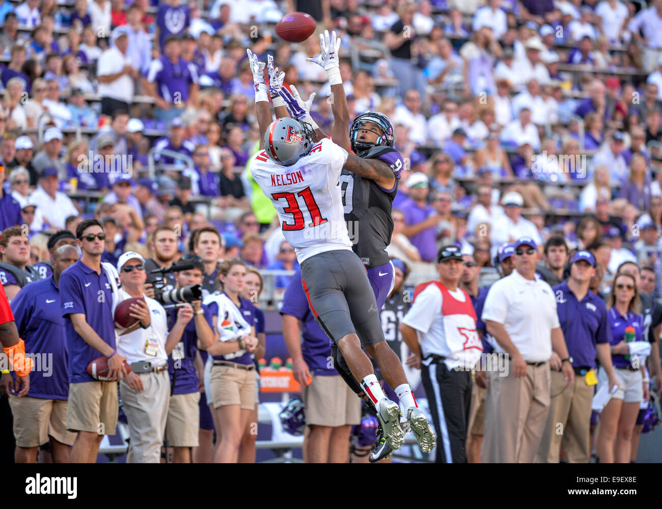 October 25th, 2014: .TCU Horned Frogs wide receiver Josh Doctson (9 ...