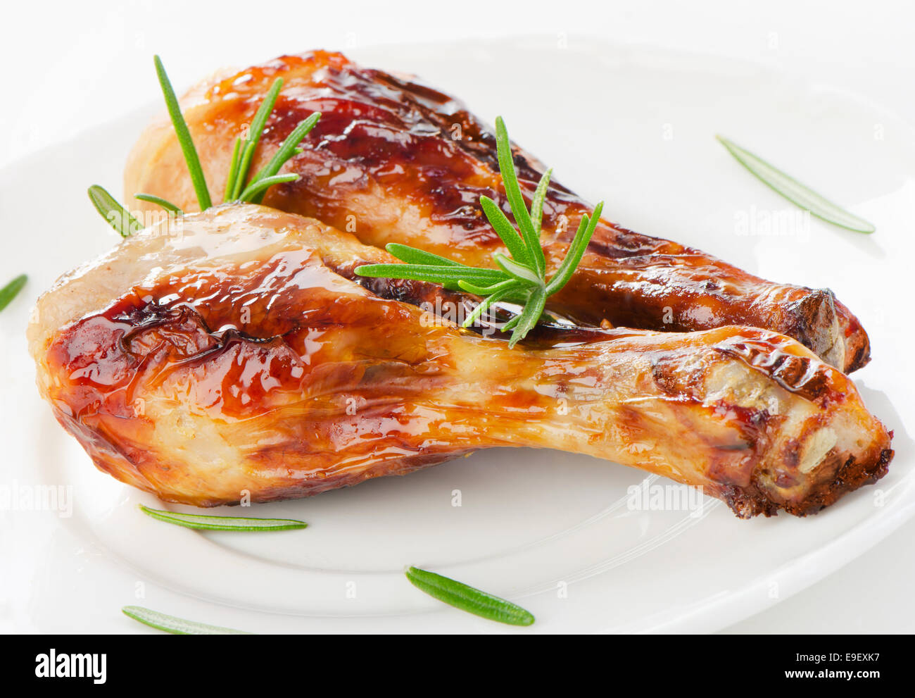 Roast chicken leg hi-res stock photography and images - Alamy