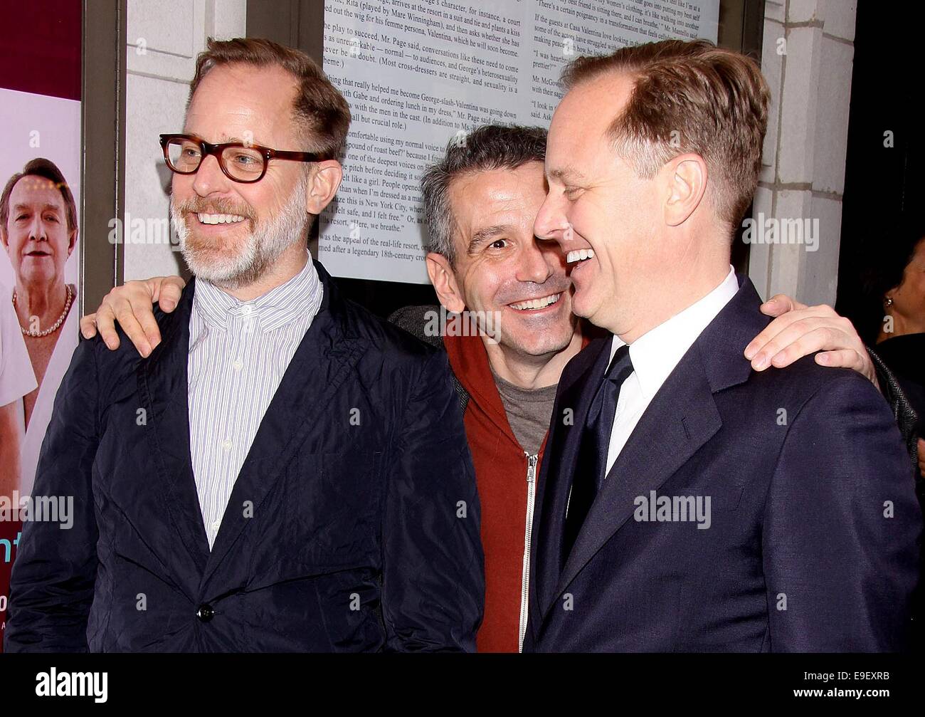 Opening night of Broadway's Casa Valentina at the Samuel J. Friedman ...