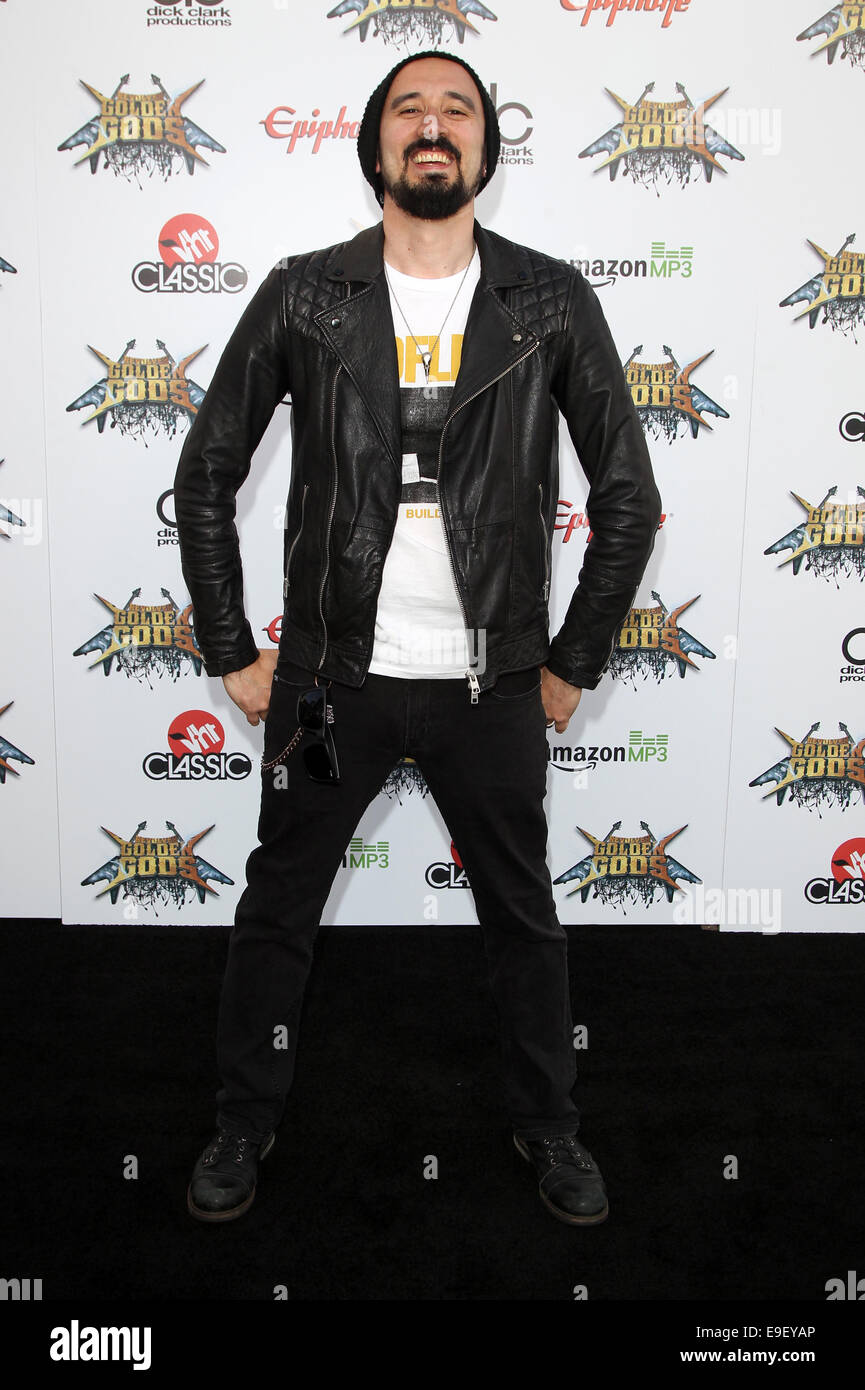 2014 Revolver Golden Gods Award Show Featuring: Brandon Geist Where ...