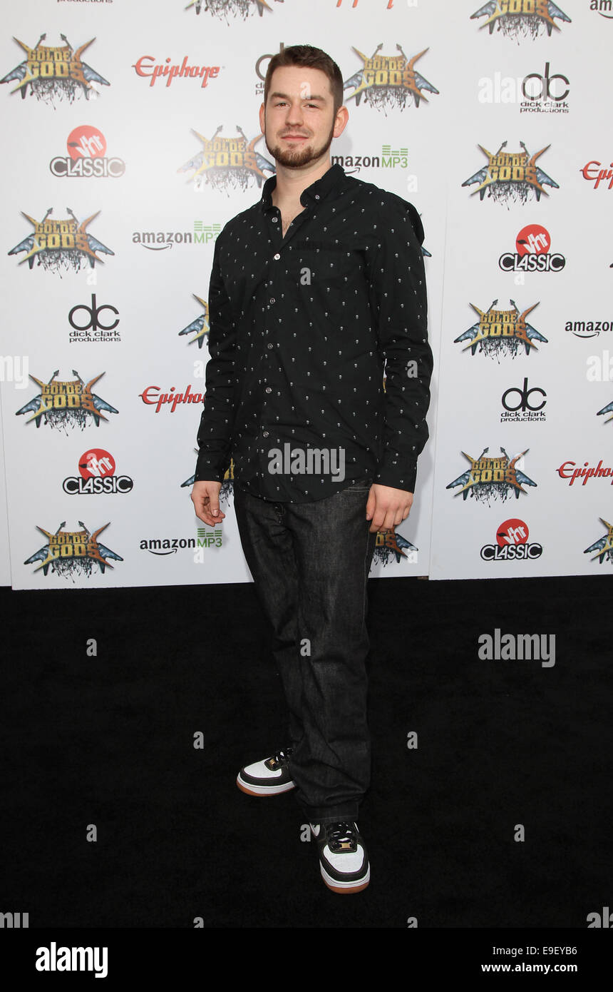 2014 Revolver Golden Gods Award Show Featuring: Matt Garstka Where: Los ...