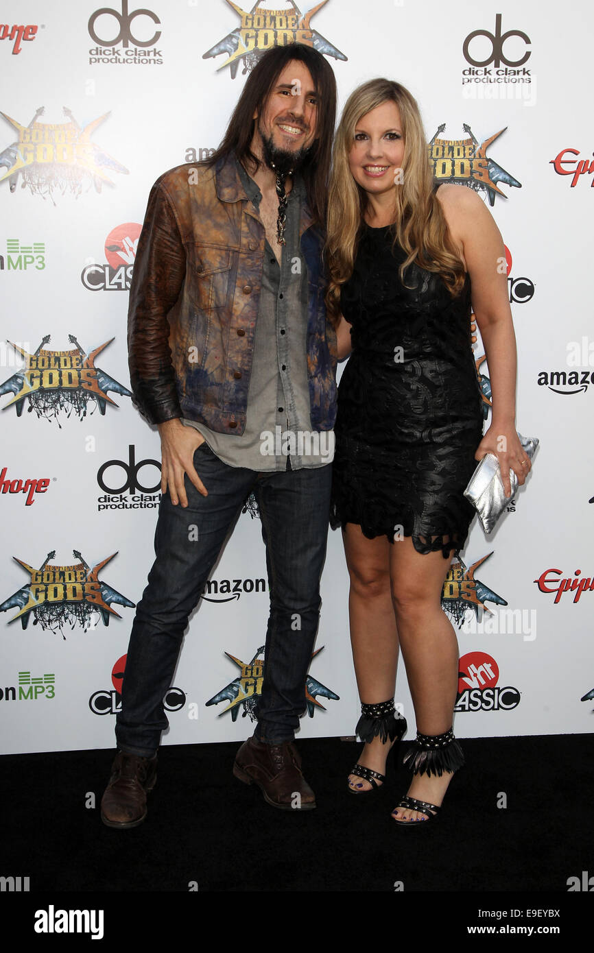 2014 Revolver Golden Gods Award Show Featuring: Ron "Bumblefoot" Thal ...