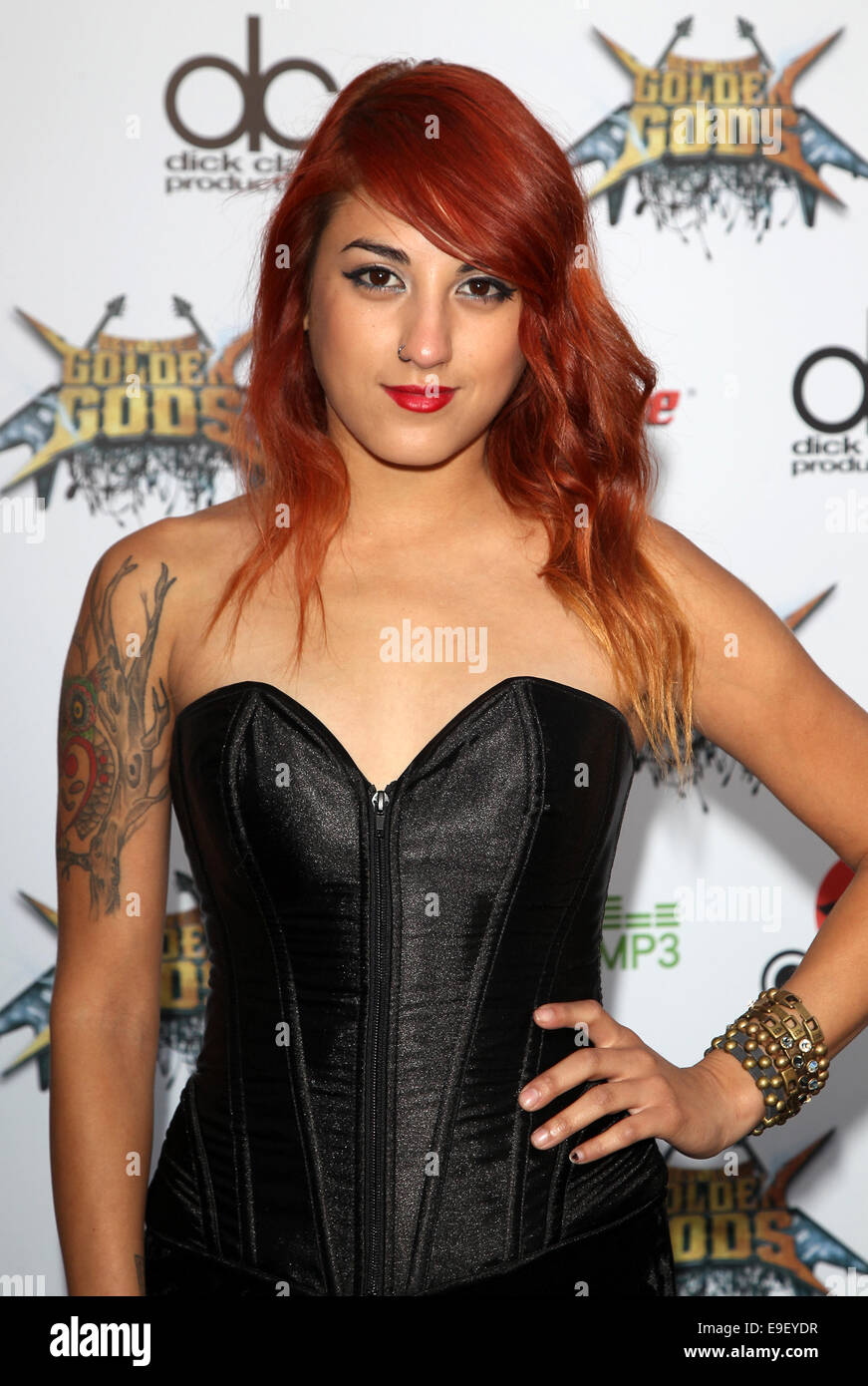 2014 Revolver Golden Gods Award Show Featuring: Anissa Rodriguez Where ...