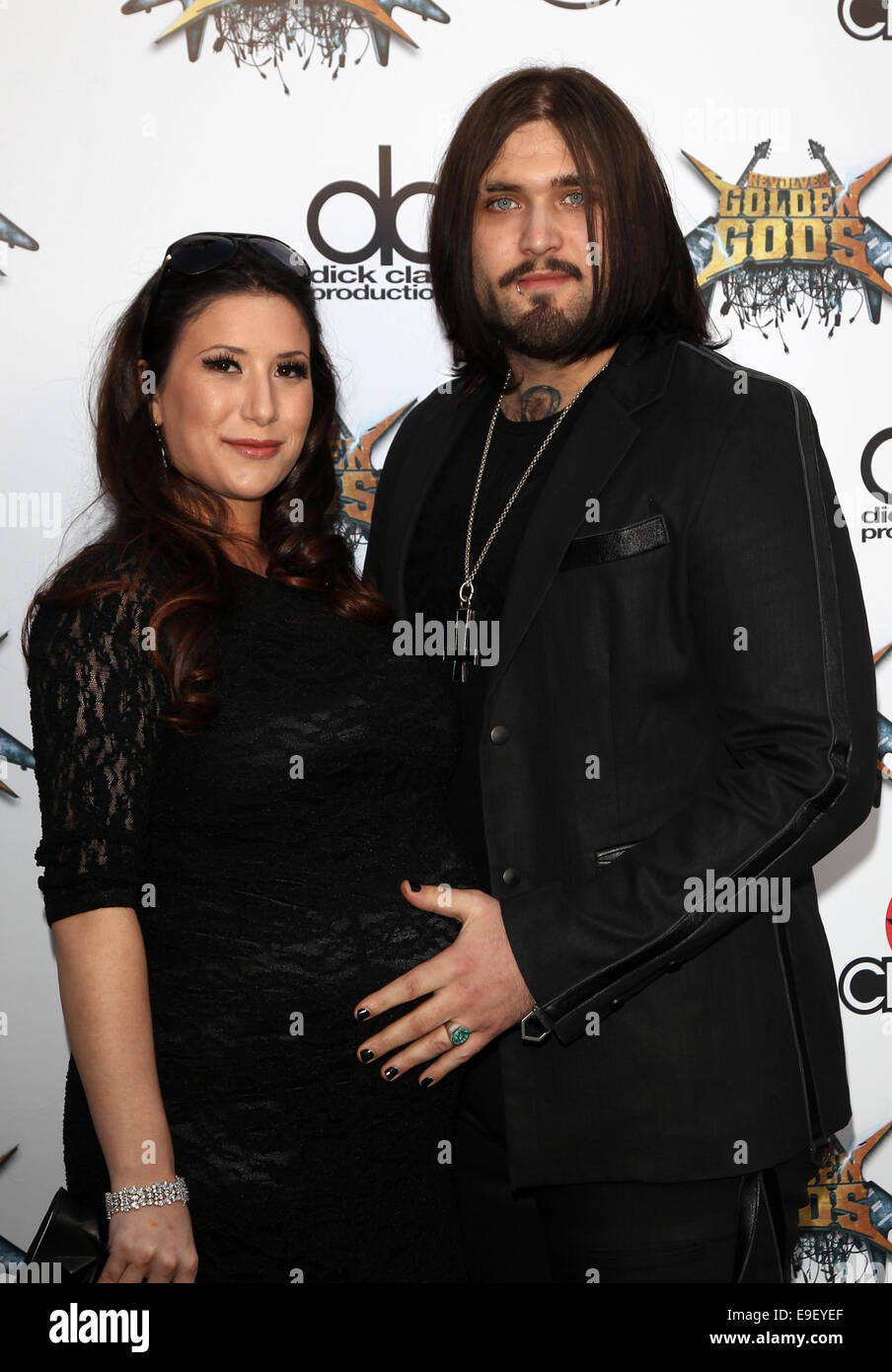 2014 Revolver Golden Gods Award Show Featuring: Weston Cage,Girlfriend ...